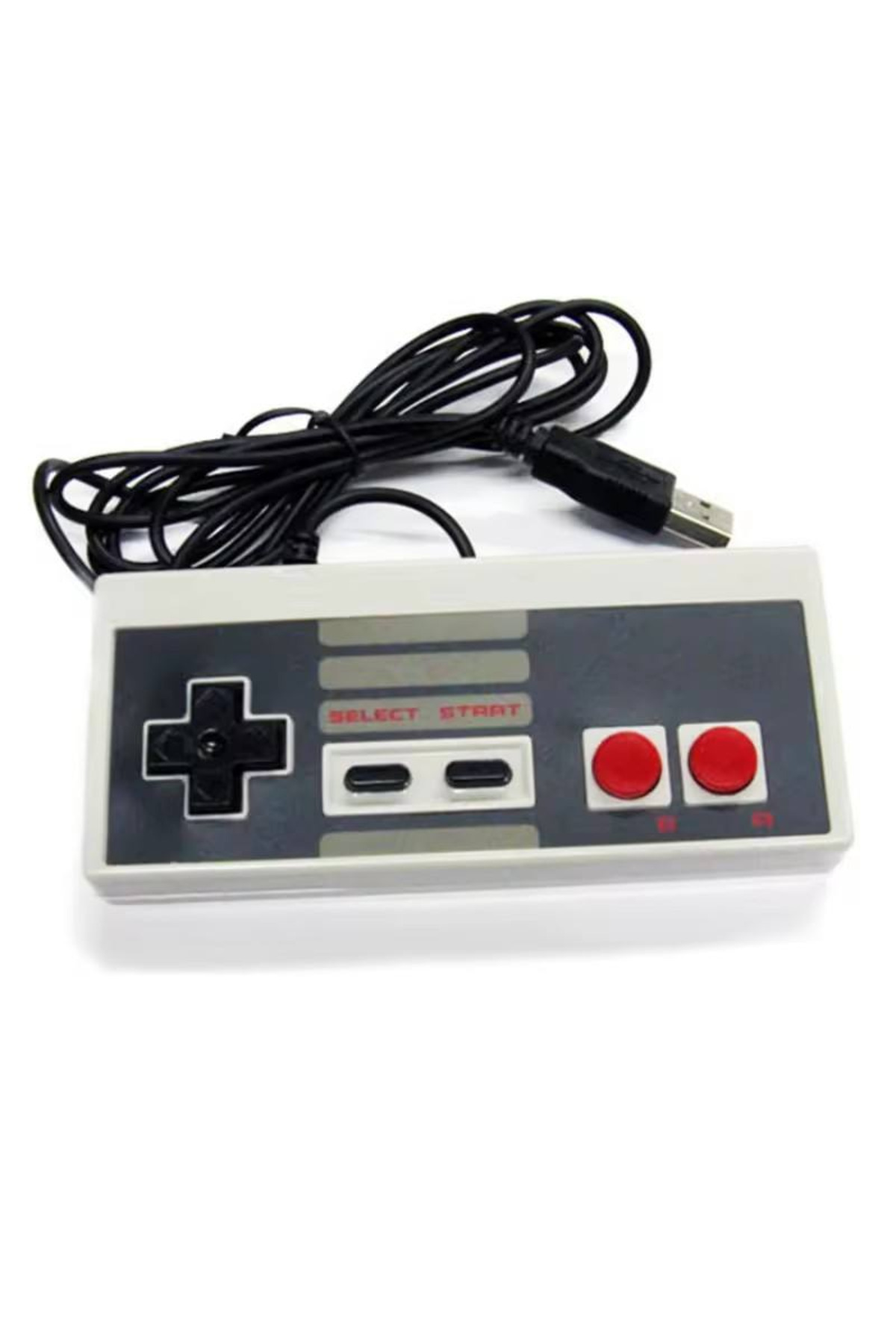Choice As shown Classic USB Wired Gamepad for Nintendo NES Retro PC ...