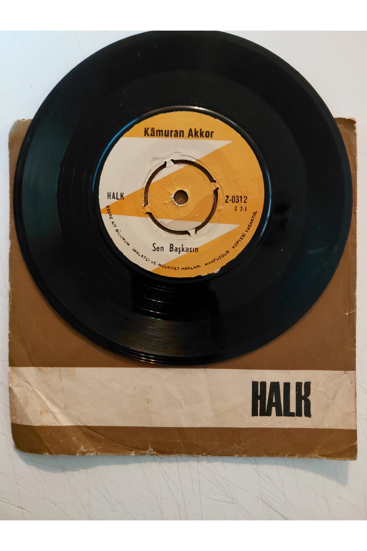 Plakperest Kamuran Akkor – Mutluluğa Şarkı / Sen Başkasın - 19670 ...