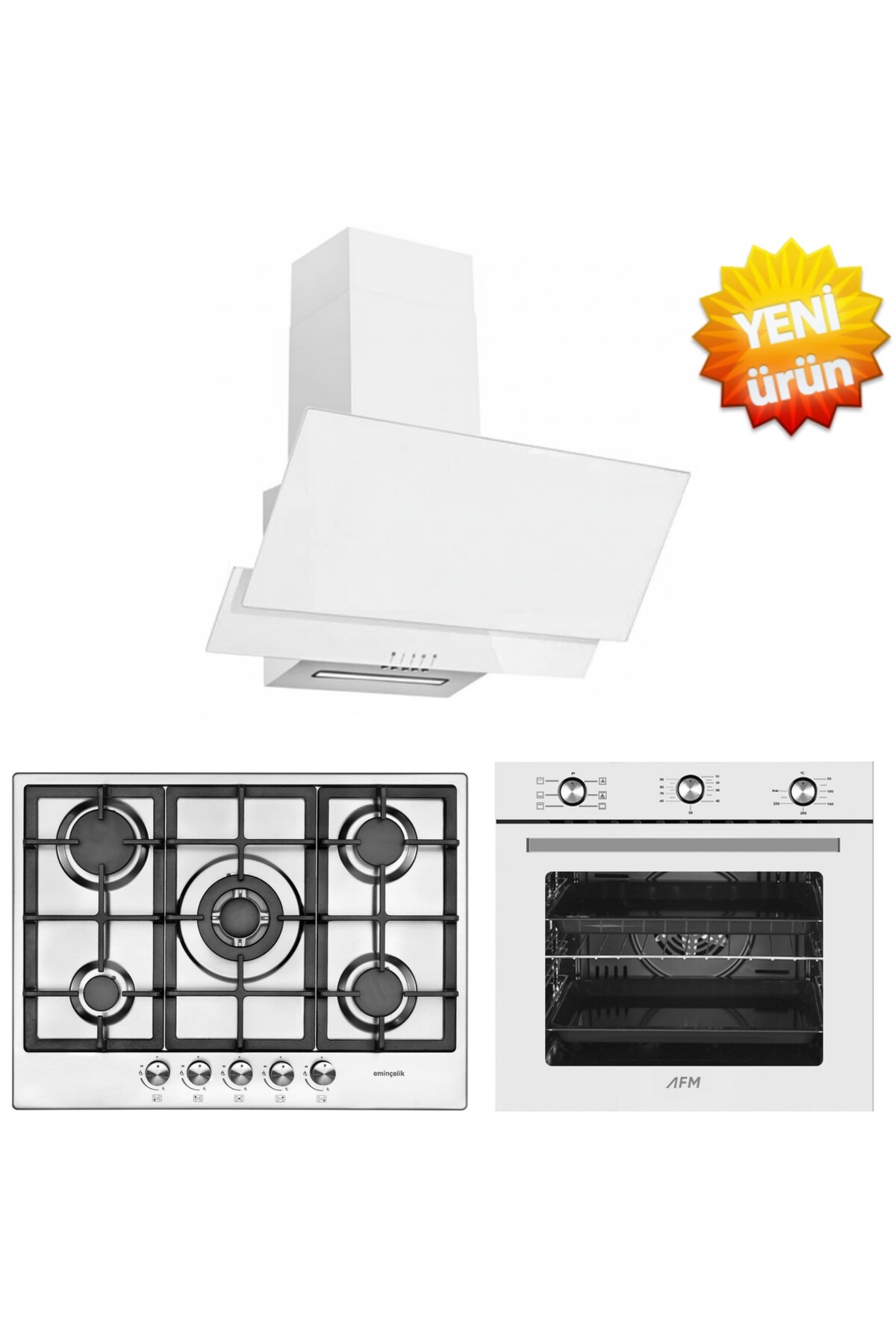 Eminçelik ve AFM Tech MARKALI/Griinox 6+1 Turbolu Ankastre Set (22 380 ...