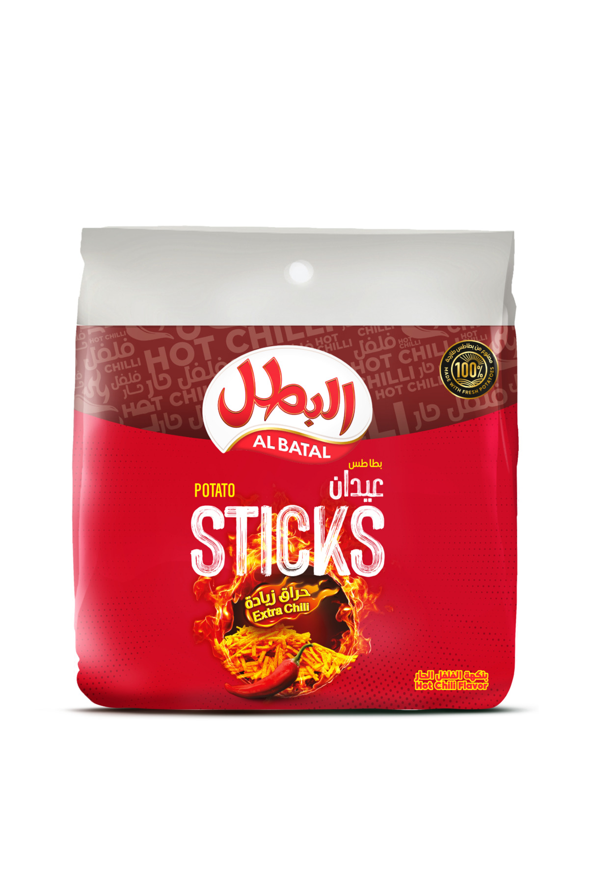 Al Batal أعواد بطاطس بالفلفل الحار، 23 غرام × 12- ترينديول