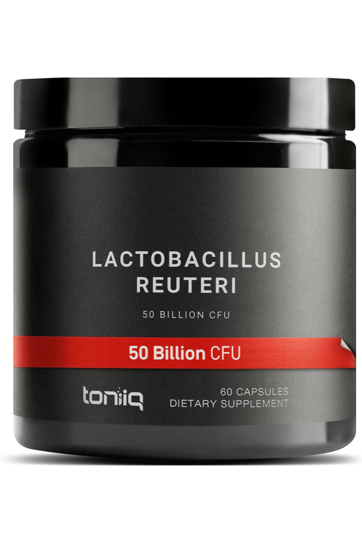 Toniiq 50 Billion CFU Lactobacillus Reuteri Probiotic 50mg per Serving ...