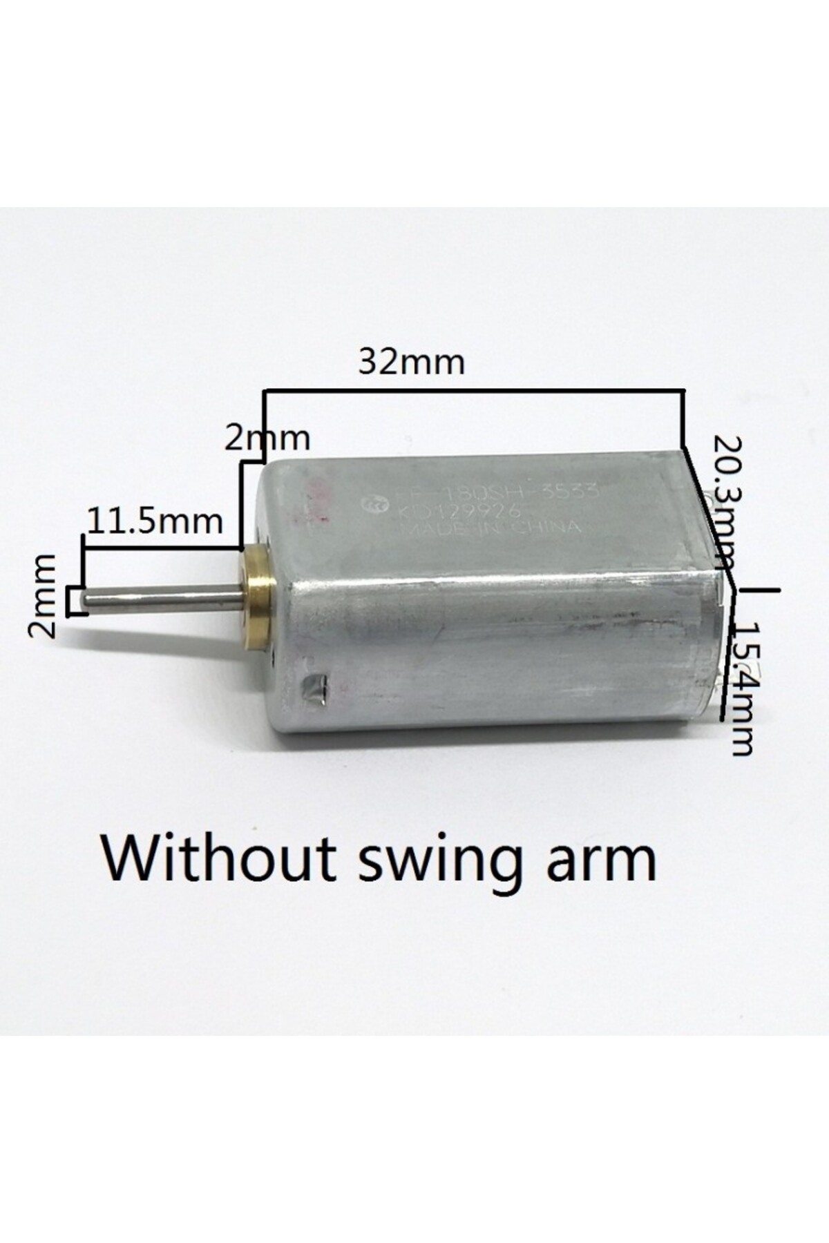 Generic FF180 Mini DC Motor – 3-6V, Küçük Elektrikli Motor - Fiyatı ...