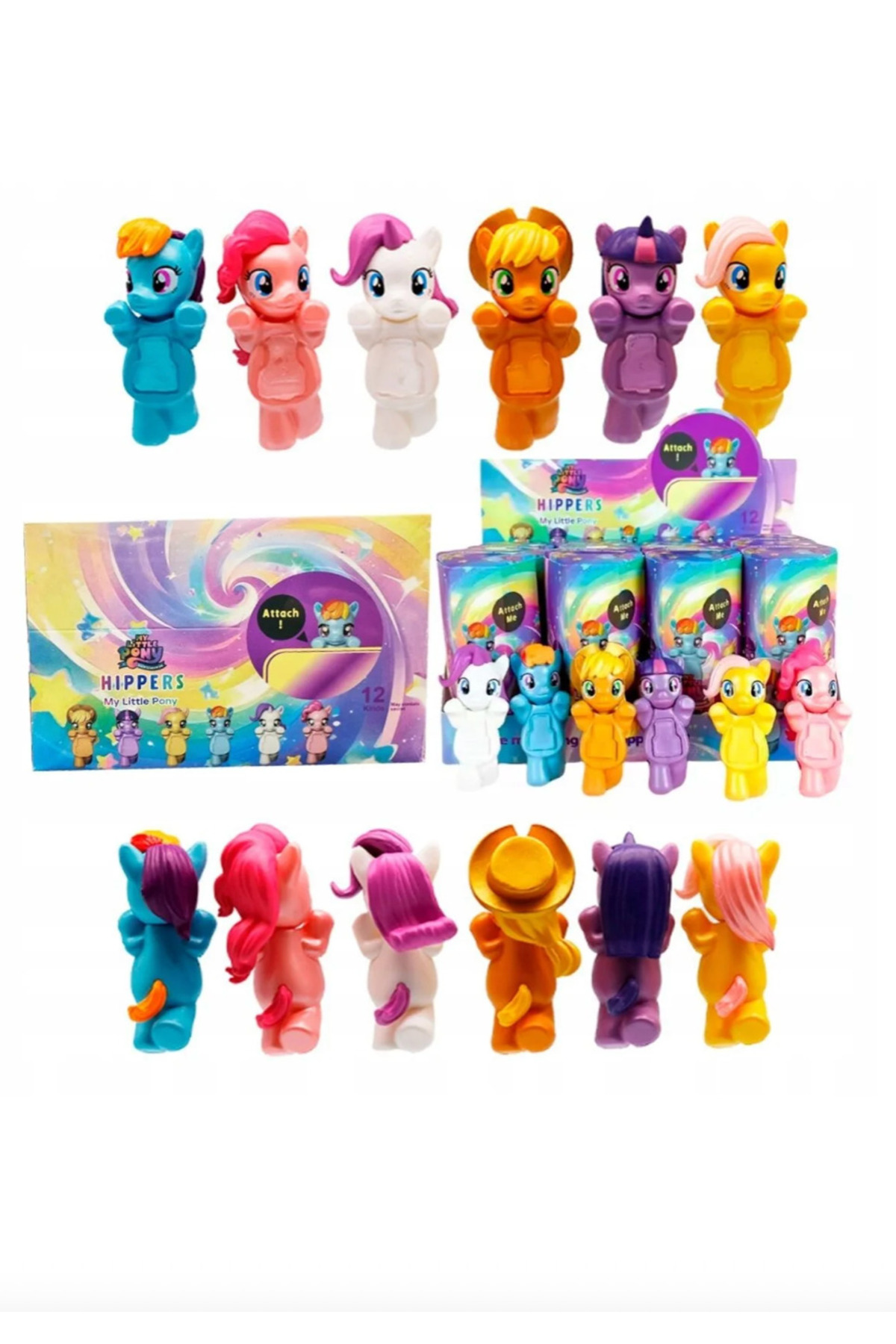 UCR HOME My Little Ponny Sürpriz Telefona Yapışan Rastgele Figür Pony ...