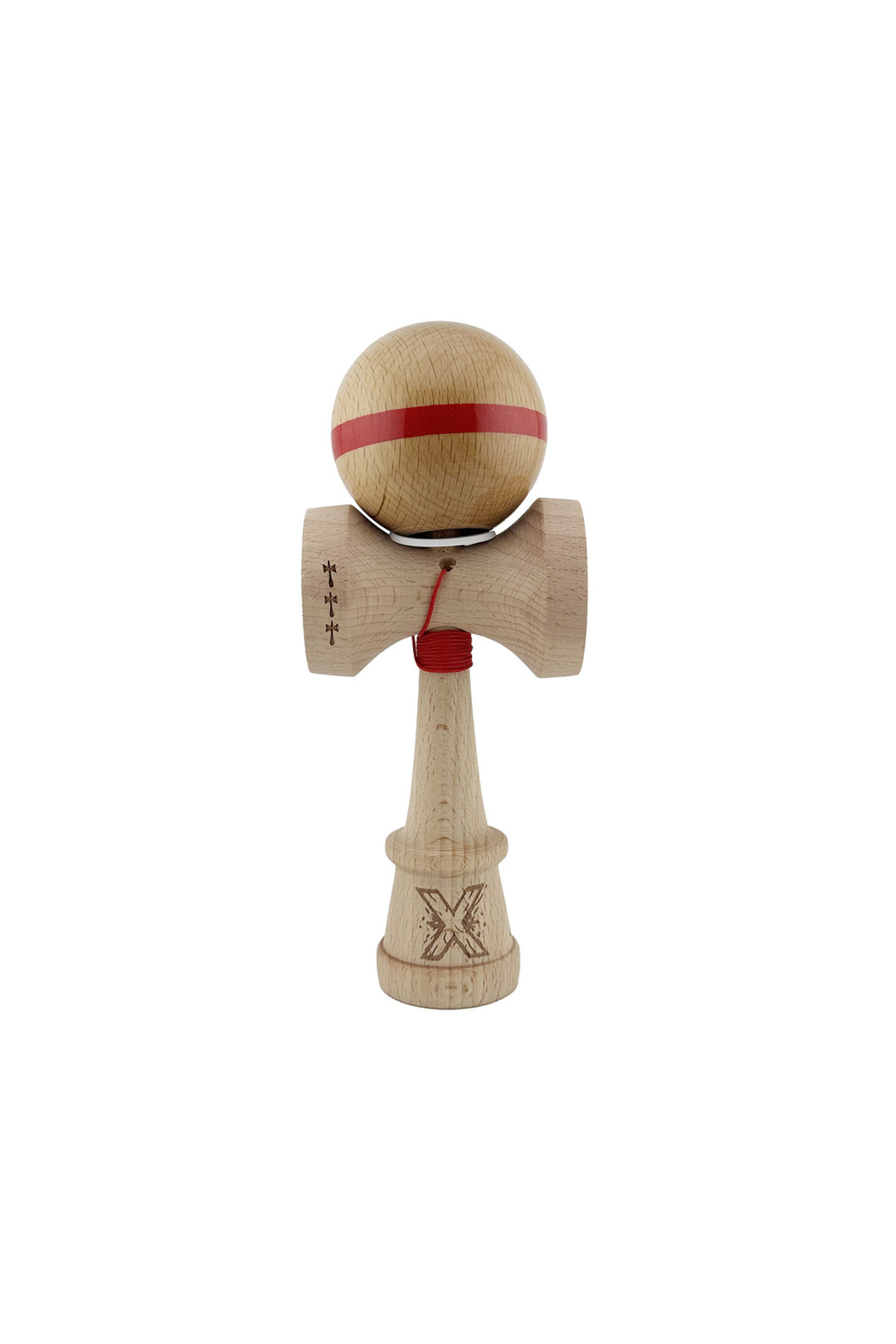 Berbis Kendama X Original, Red, King Size Large Cups, Super Sticky ...
