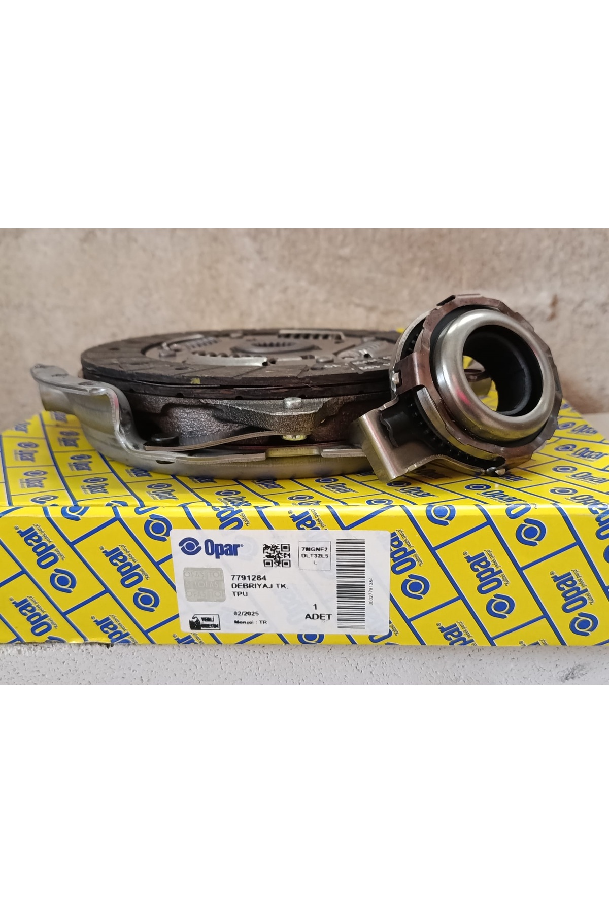 Opar TIPO 1.4 UNO 1.4 DEBRIYAJ SETİ ORJINAL (BASKI BALATA RULMAN ...