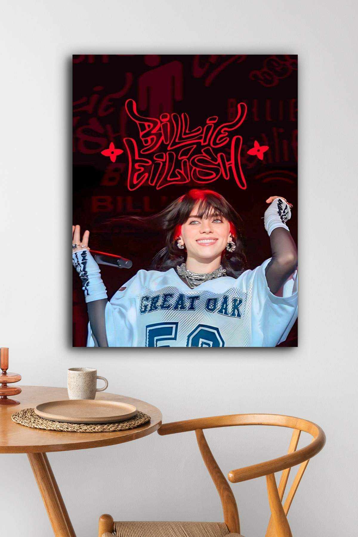 postercraft Billie Eilish Icon Modern Panel Tablo Poster - Fiyatı ...