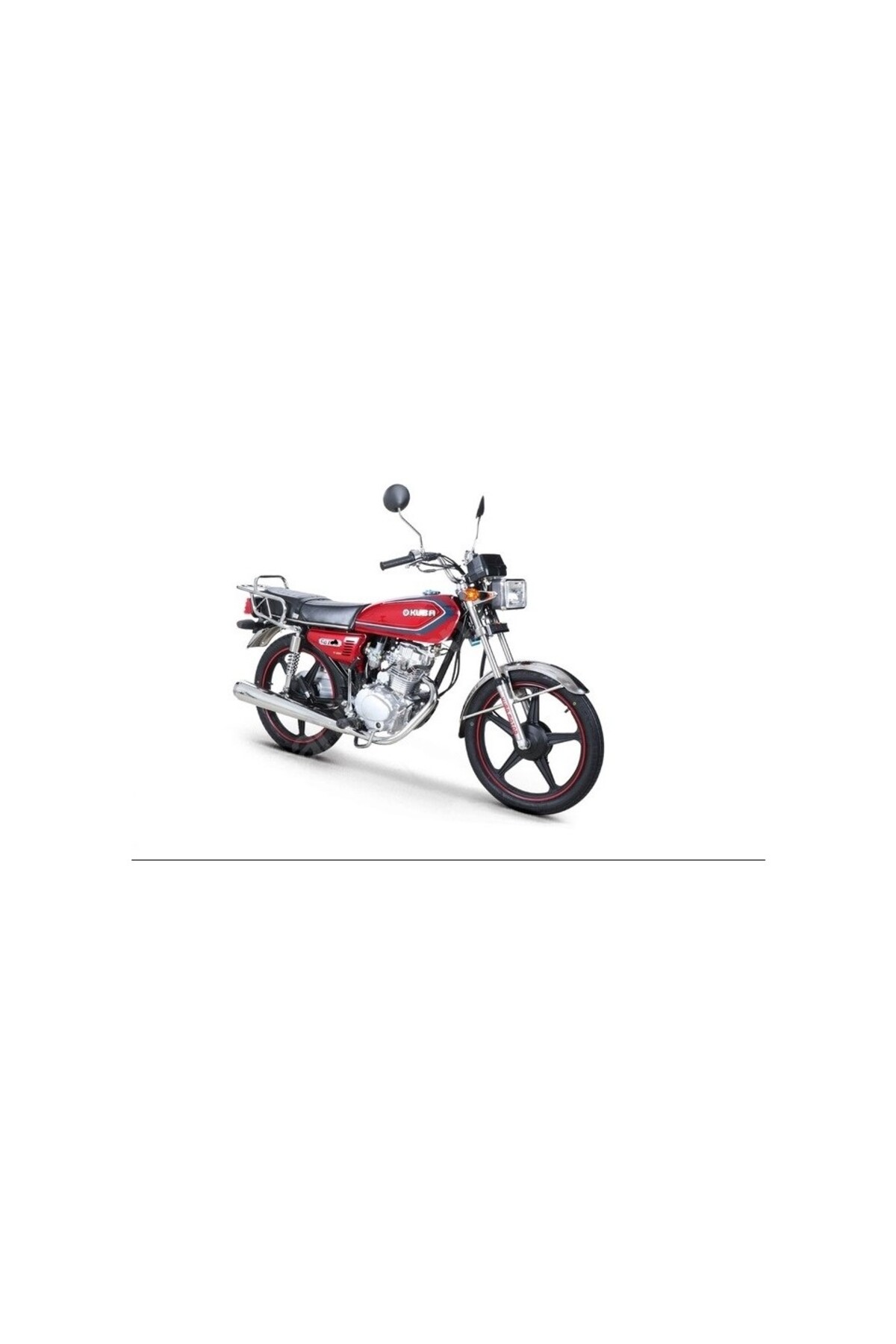 Kuba Cg50 Pro Çelik Jant Motosiklet Kırmızı - Fiyatı, Yorumları