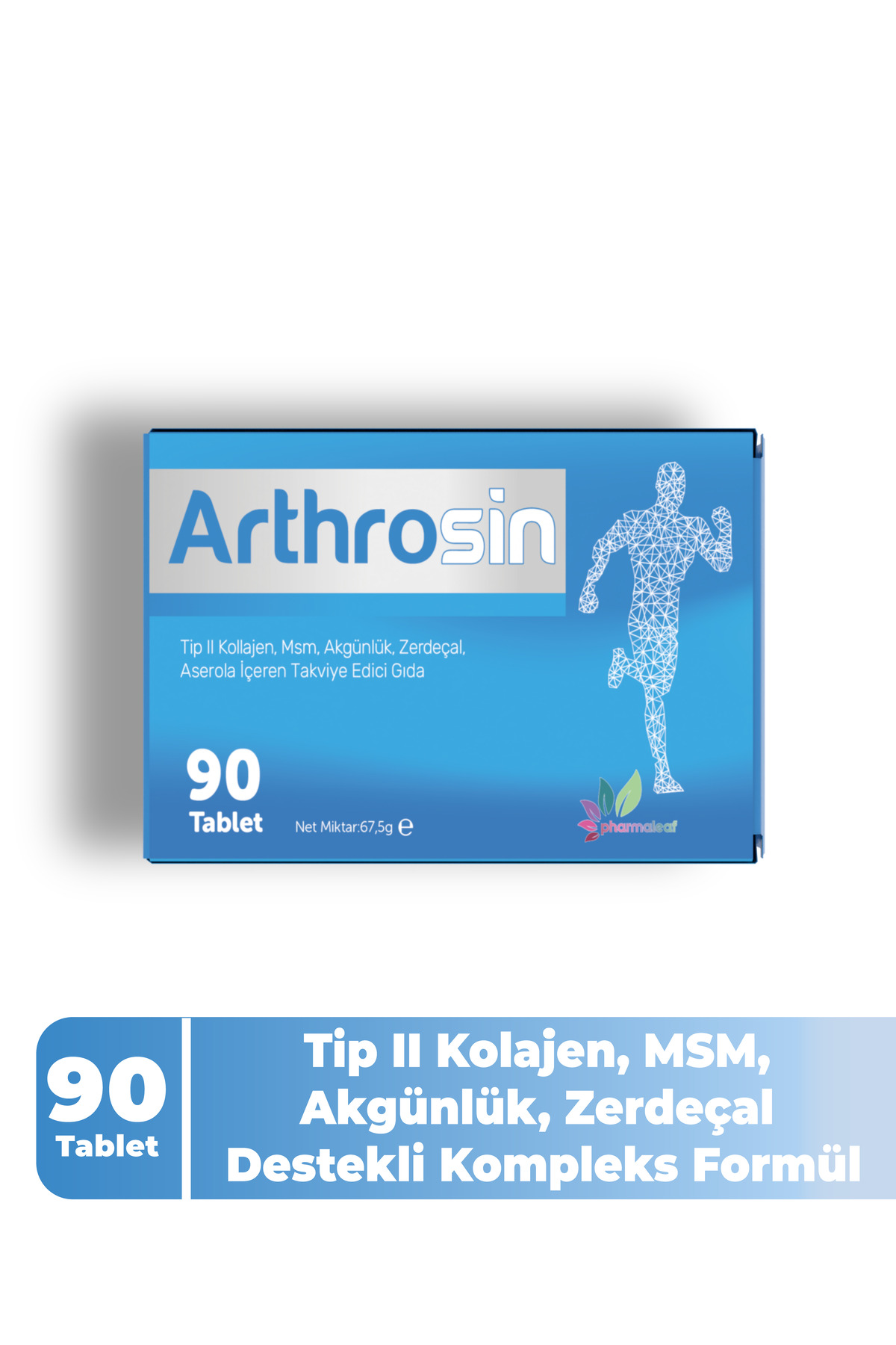PHARMALEAF İLAÇ VE KOZMETİK ARTHROSİN 90 TABLET - Fiyatı, Yorumları