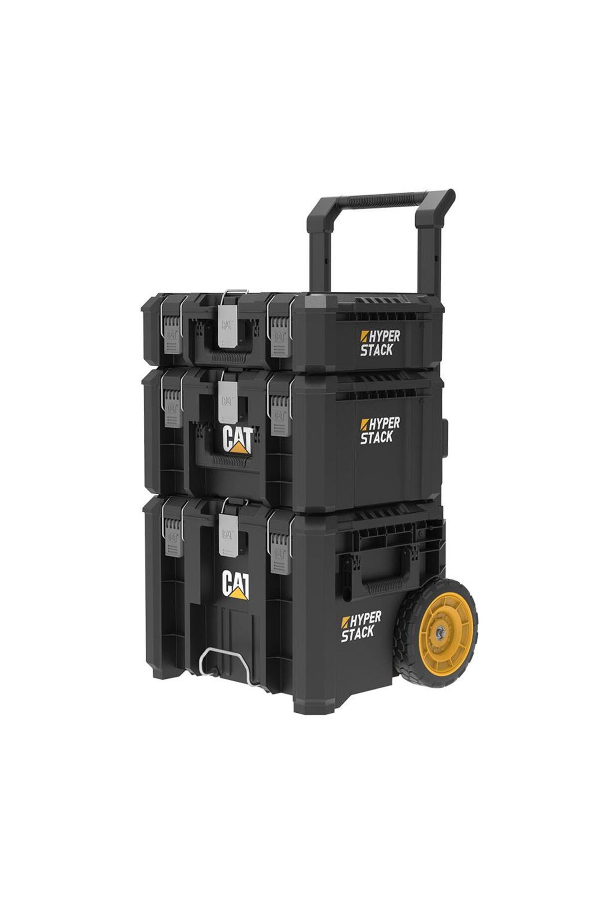 Cat DA41005 HYPER STACK Ağır Hizmet Tipi 3’Lü Tekerlekli Kilitli Takım ...