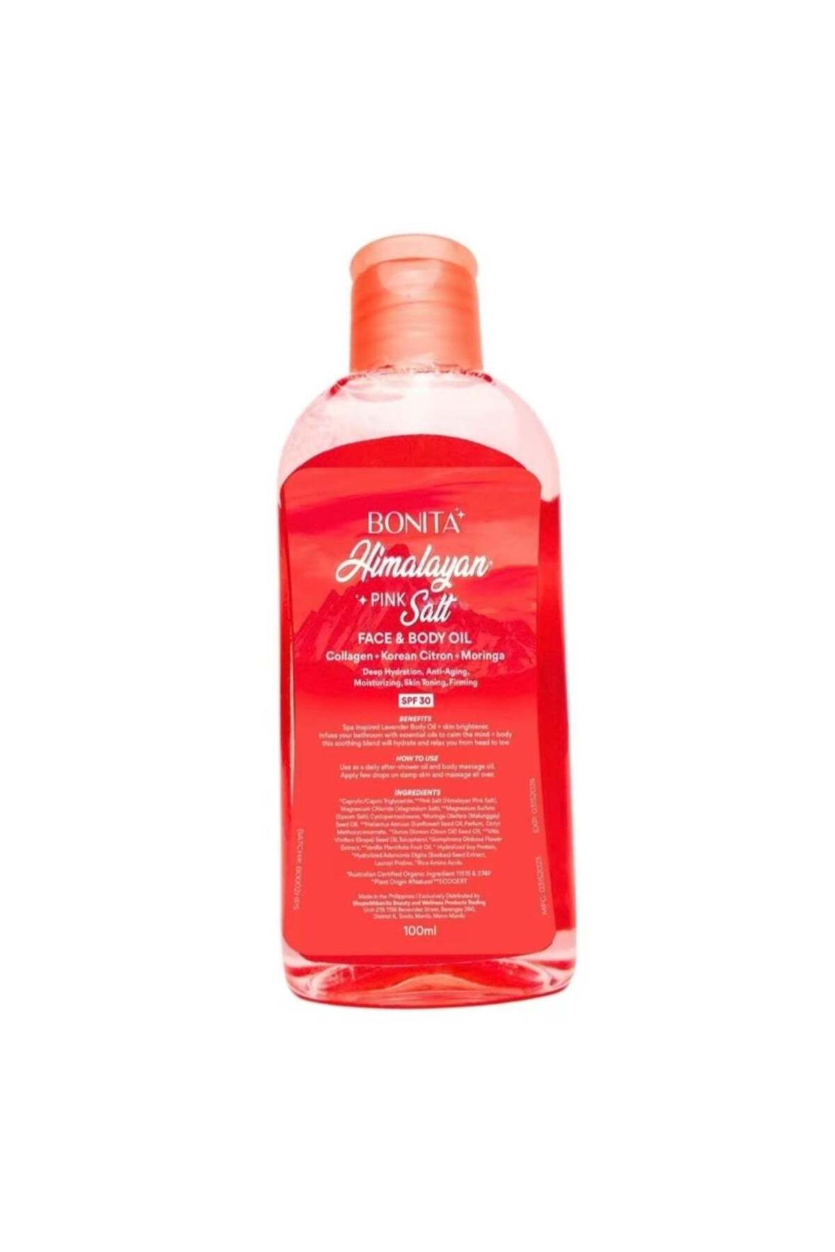 BONİTA Himalayan Pink Salt Face and Body Oil 100ml- Trendyol