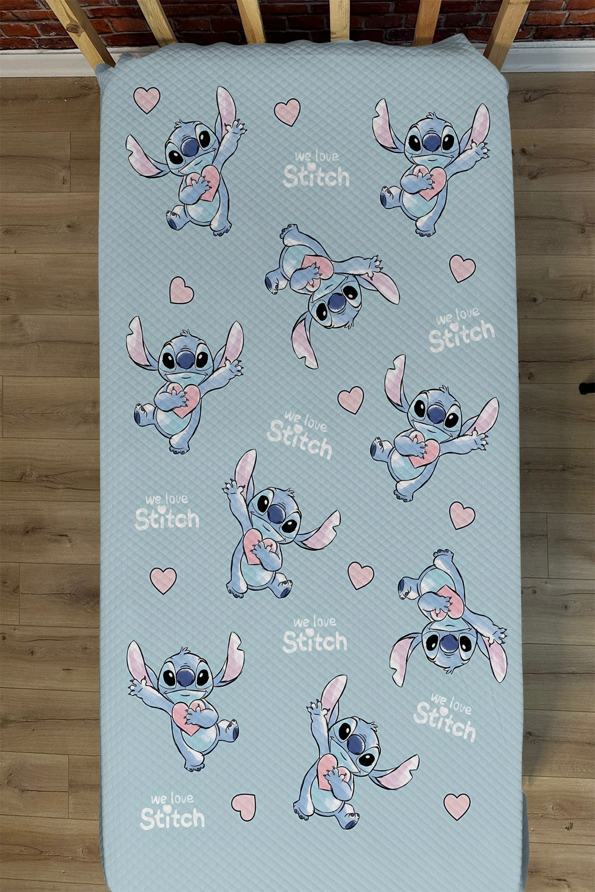 EVSEHOMES Stich Su Yeşili PİKE TAKIMI - Fiyatı, Yorumları