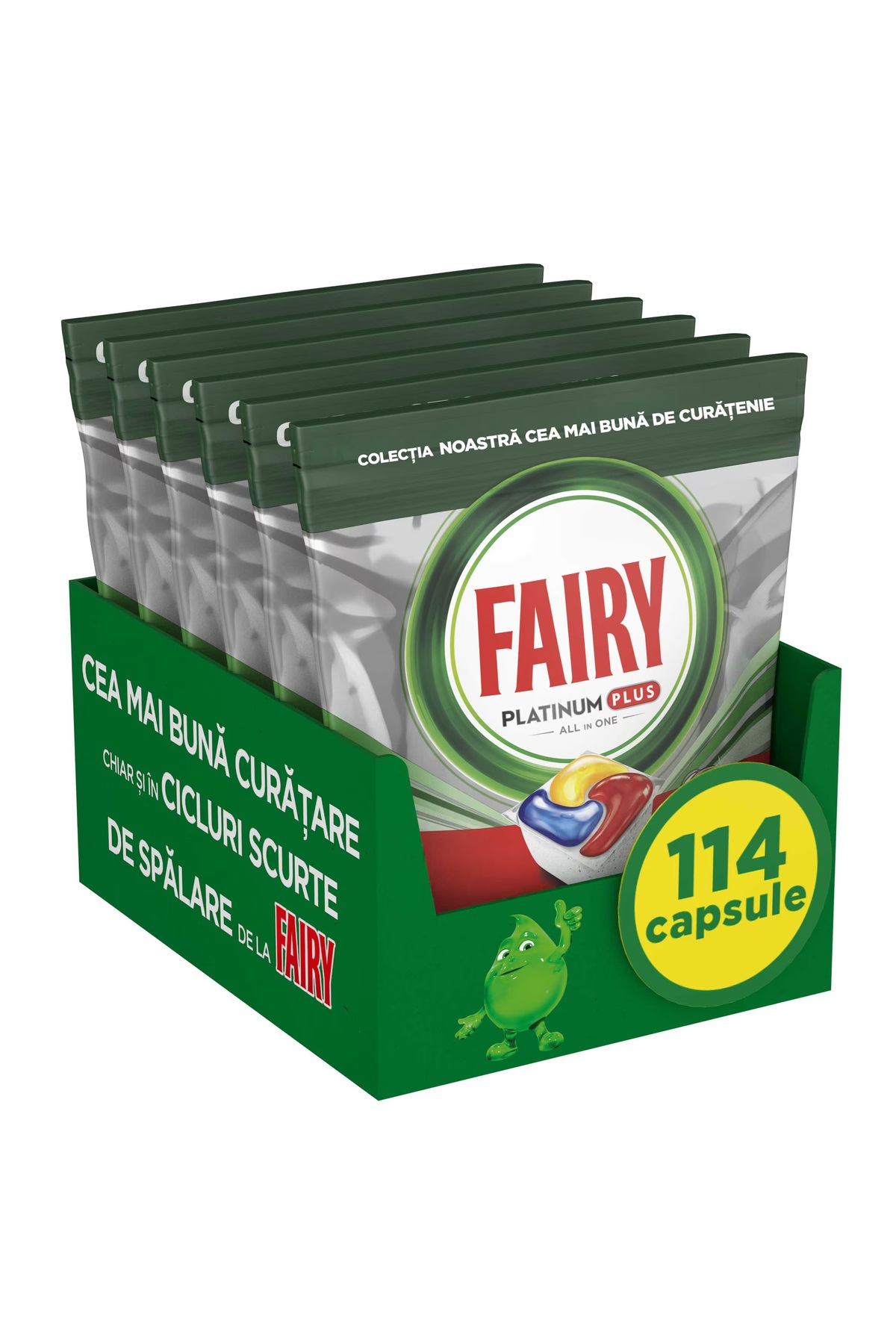 Fairy Detergent capsule automat pentru masina de spalat vase Platinum ...