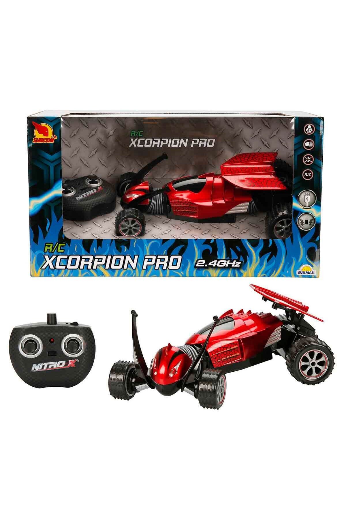 Nilly Toys S00021011 -SUN-PMD-SNC-R/C AKROBAT XCORPION PRO 2.4GHZ ...