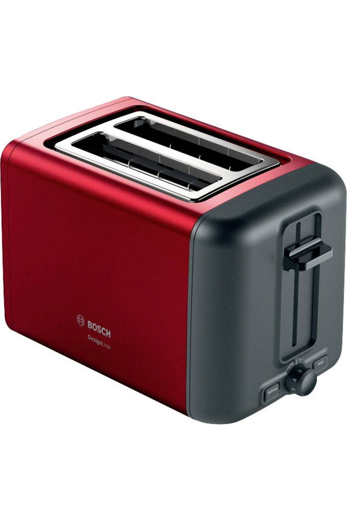 Bosch Compact Toaster Design Line TAT3P424DE (red / black)- Trendyol