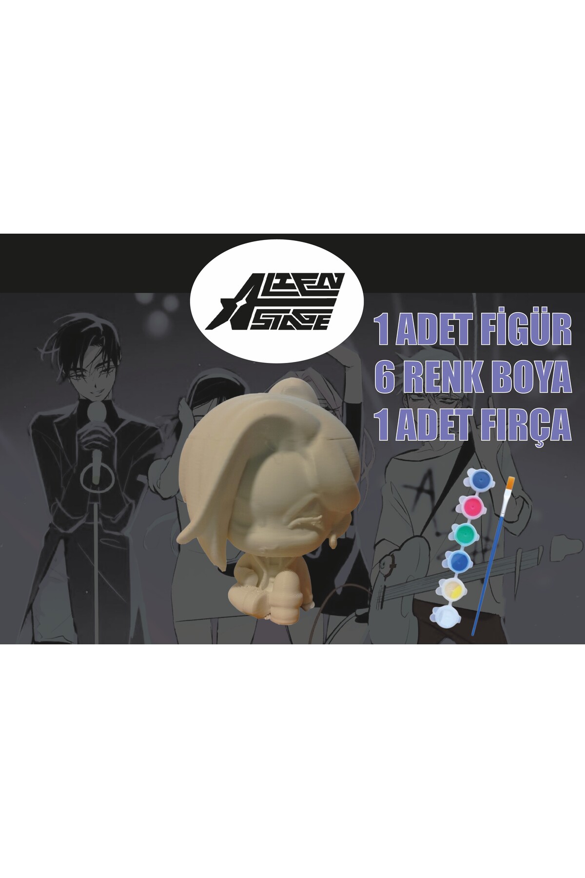 nihonwosekai Alien Stage Hyuna Anime Figür Boyama Seti - Fiyatı, Yorumları