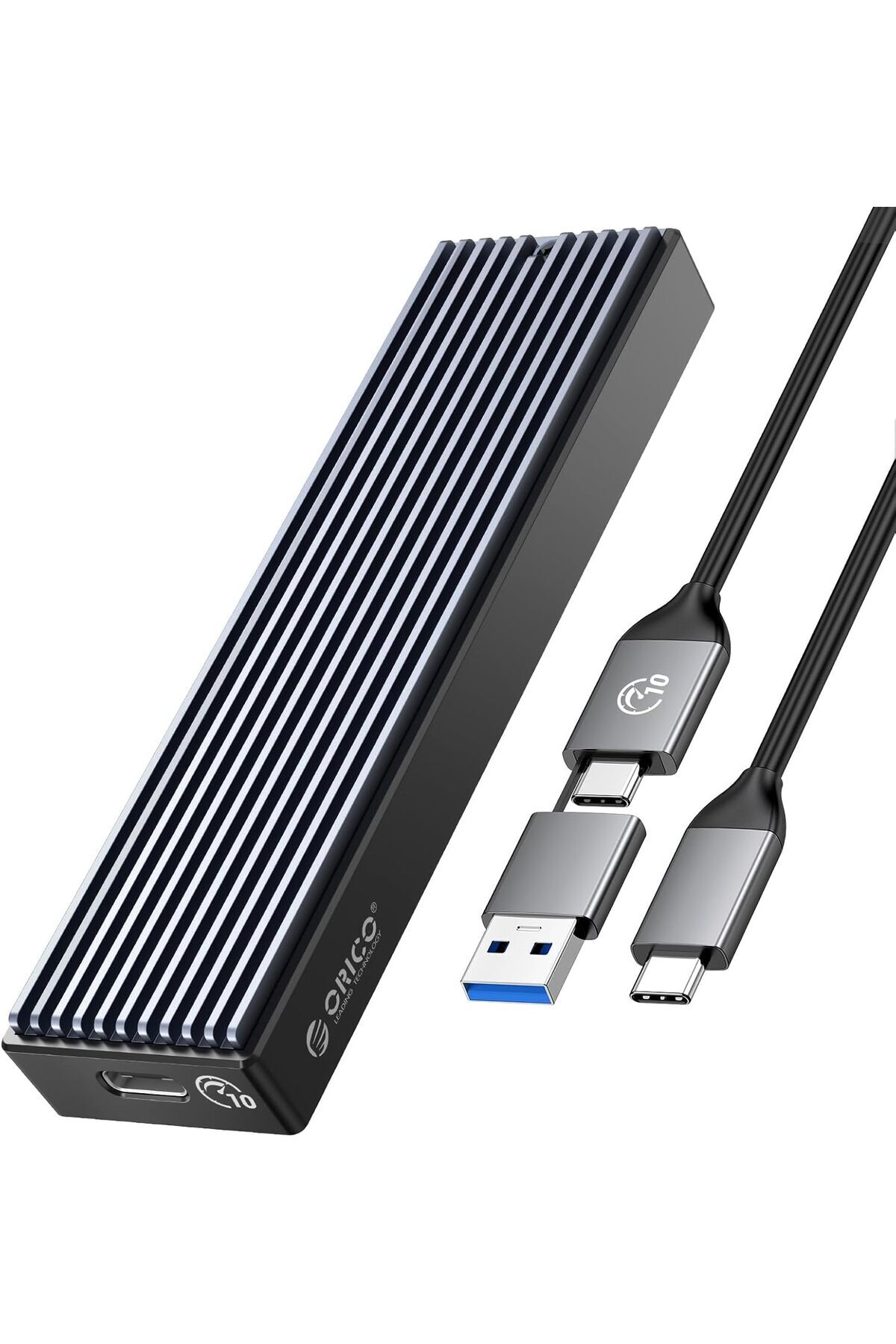 Orico علبة أقراص SSD من نوع M.2 NVMe، منفذ USB 3.1 من الجيل الثاني (10 ...