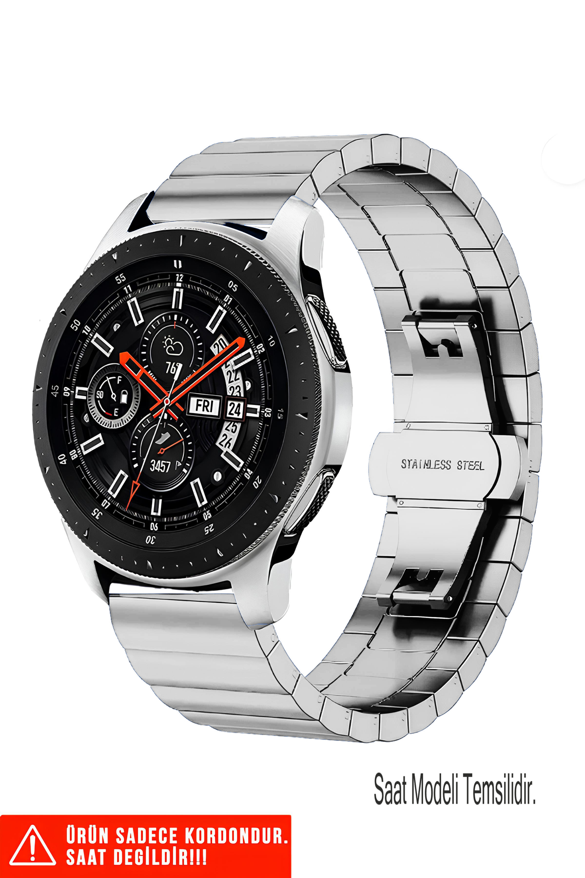 Nezih Case سوار فولاذي متوافق مع Amazfit Gts / Gts 2 / Gts 2e / Gts ...