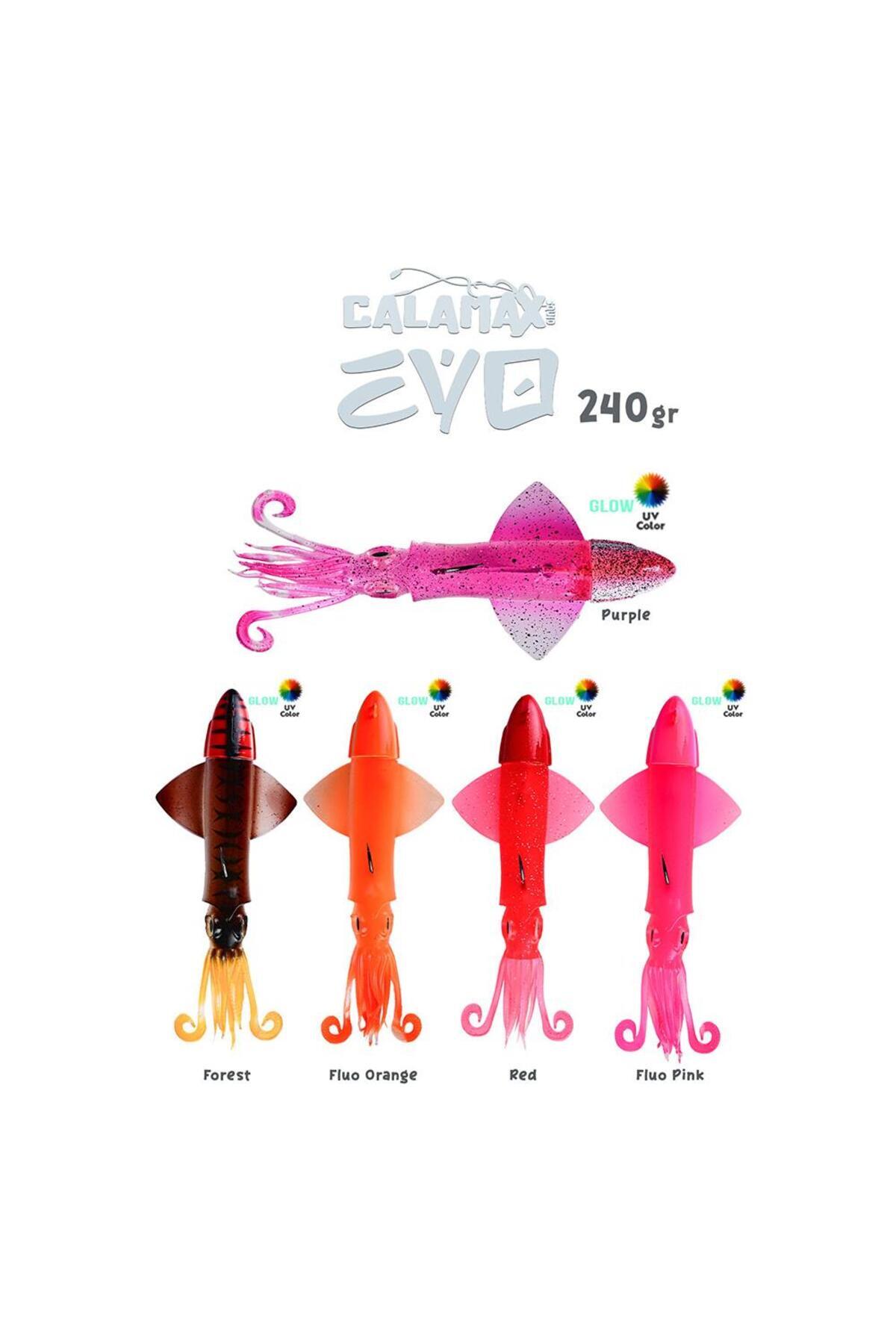 Fujin Calamax EVO 240gr Combo Squid Silikon Yem - Fiyatı, Yorumları