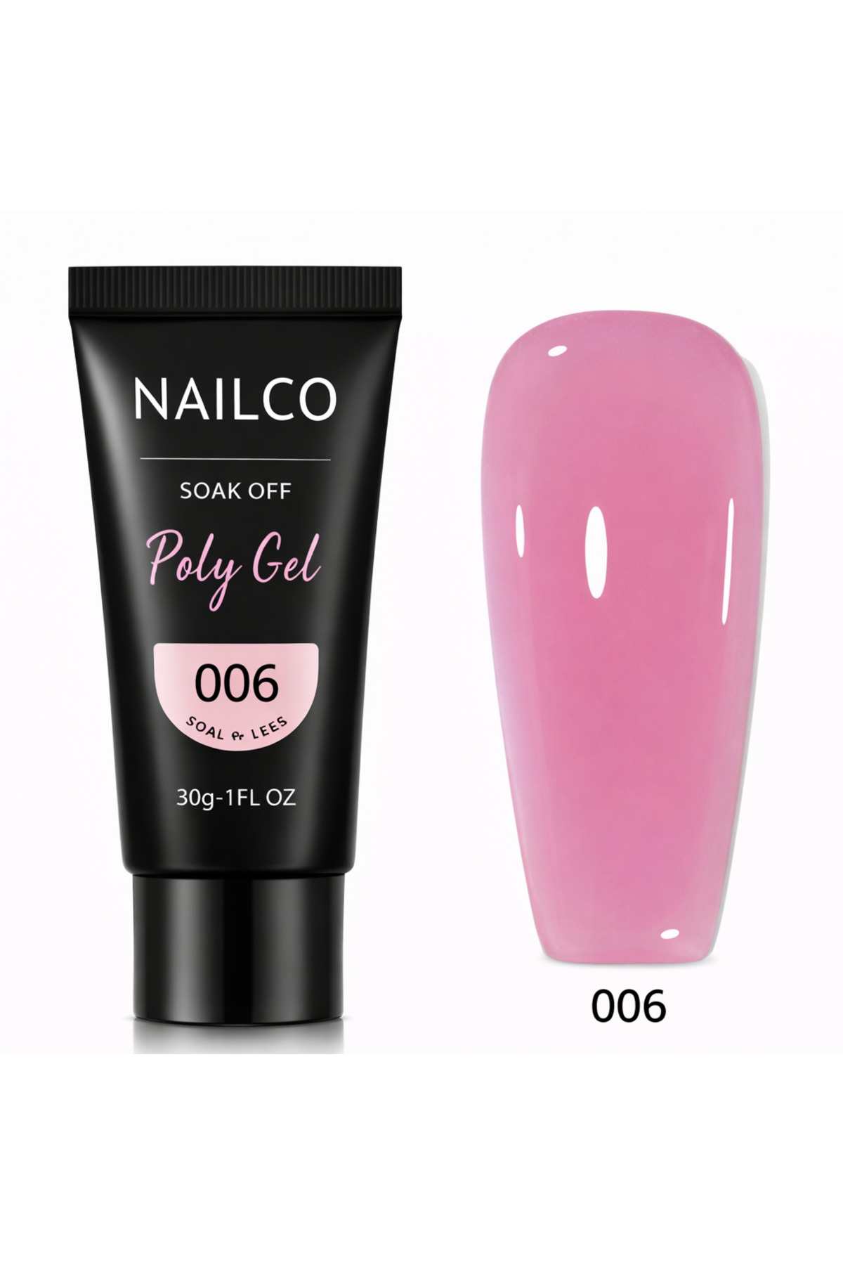 Naıl Co Polygel Protez Tırnak Üst Form Jel Polijel 30 ml No: 06 ...