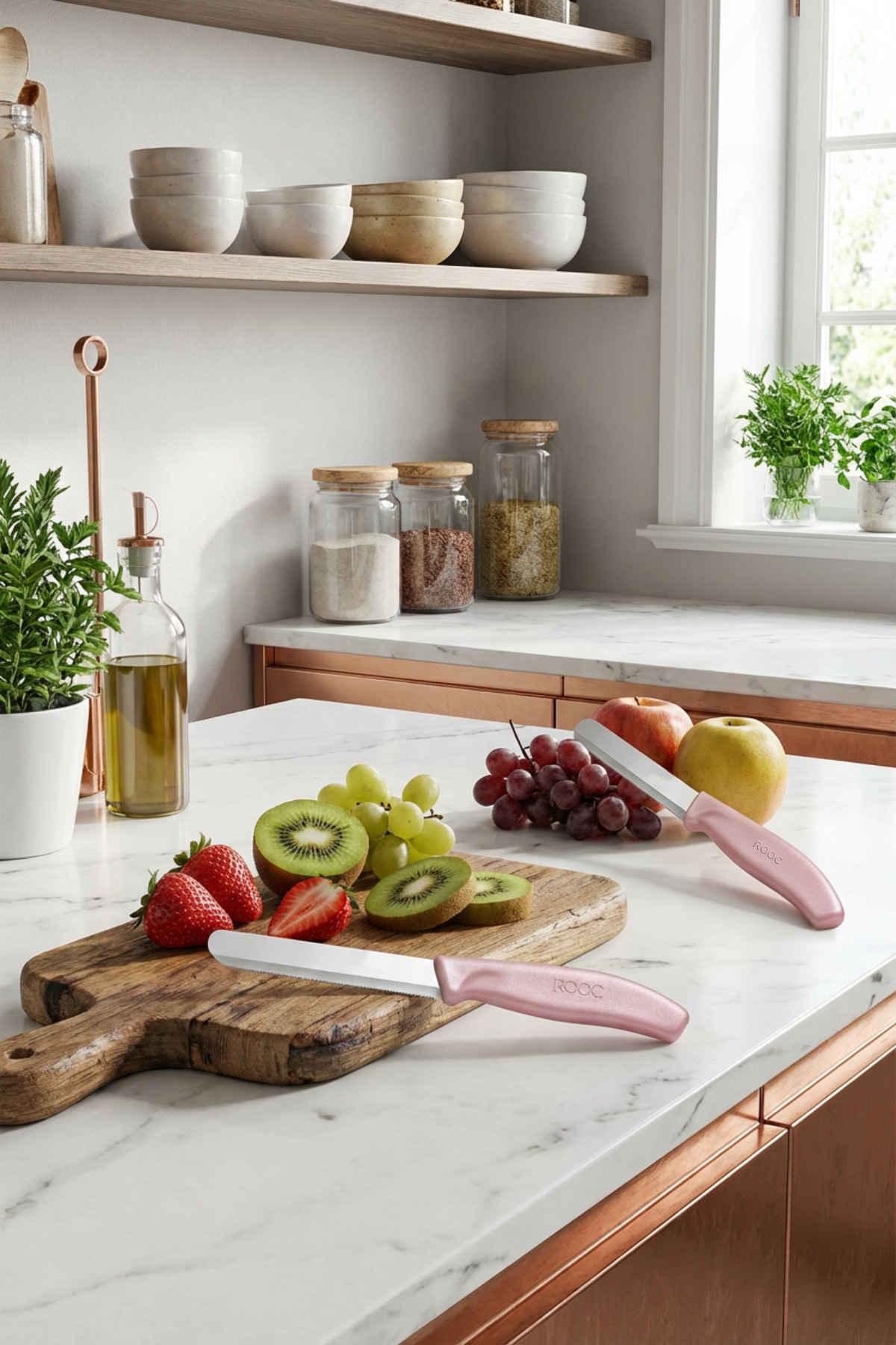 Rooc 3'lü Ultra Keskin Tırtıklı Bıçak Seti, 22 Cm %100 Garantili ...