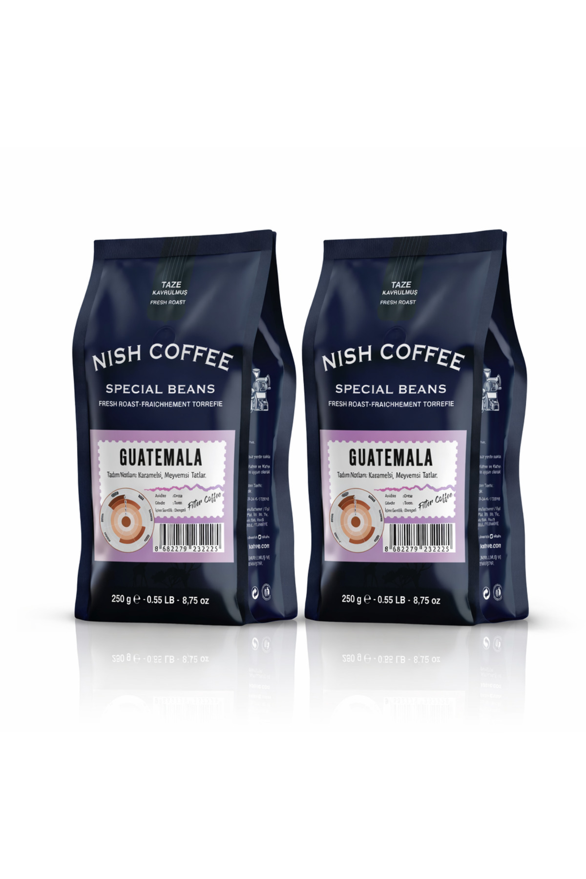 Nish Coffee Nish Filtre Kahve Guatemala 2 x 250 Gr - Fiyatı, Yorumları
