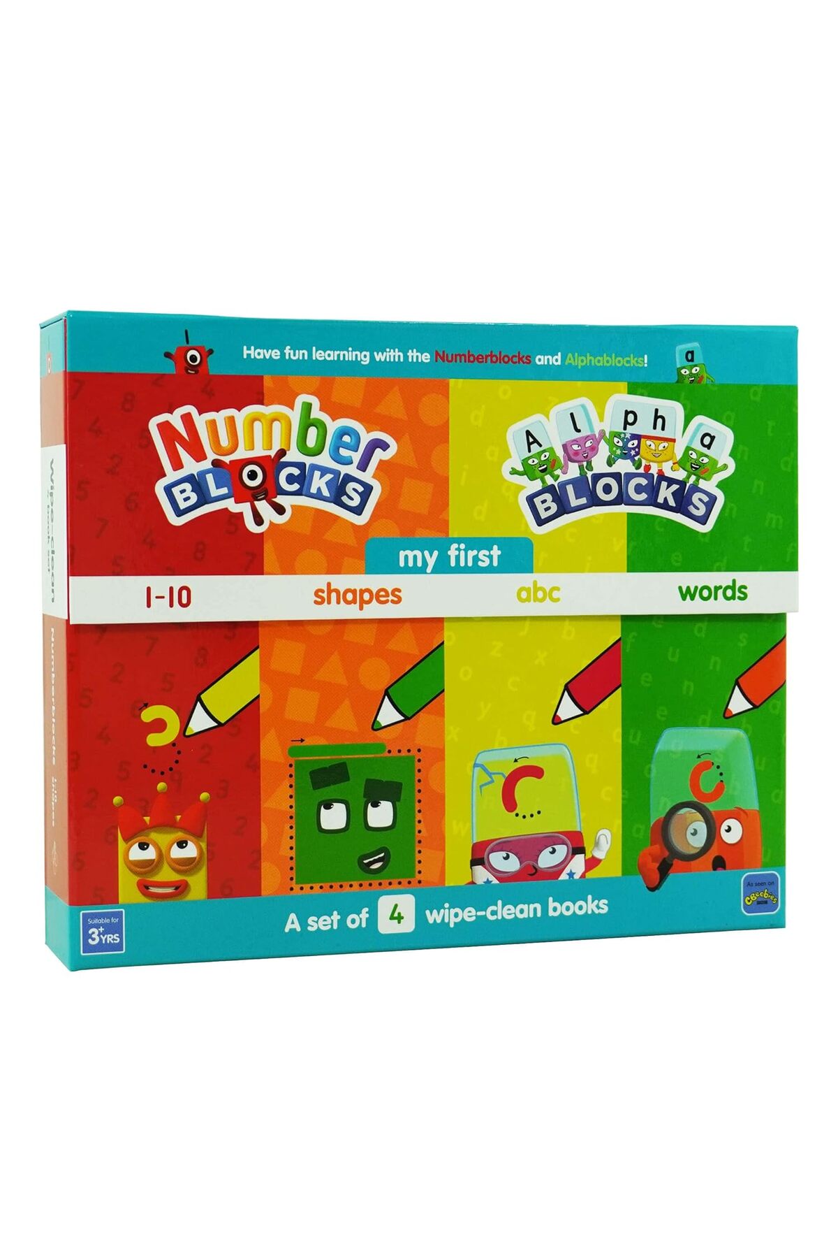 SWEET CHERRY PUBLISHING Numberblocks and Alphablocks: My First Numbers ...