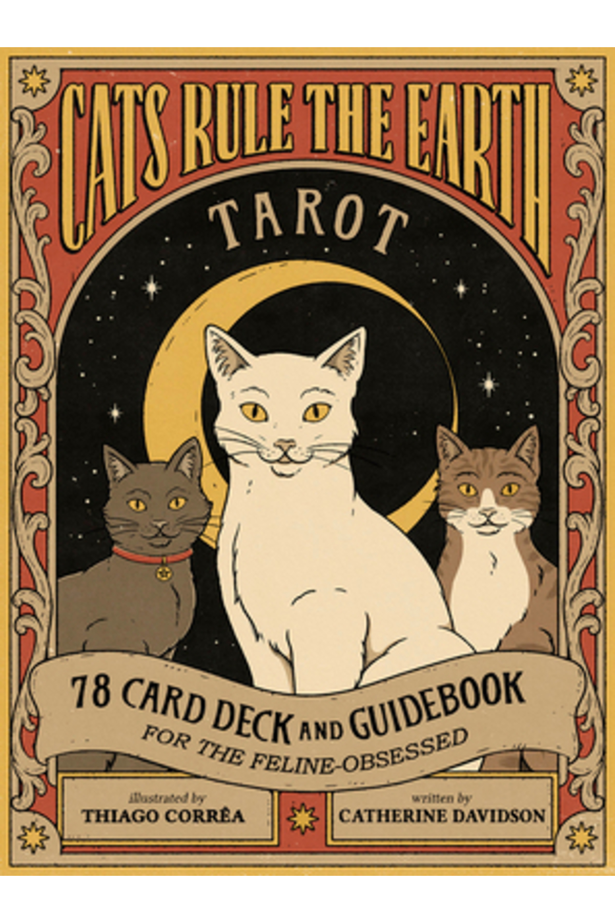 Abrams Image Pisicile conduc pământul Tarot: Pachet de 78 de cărți și ...