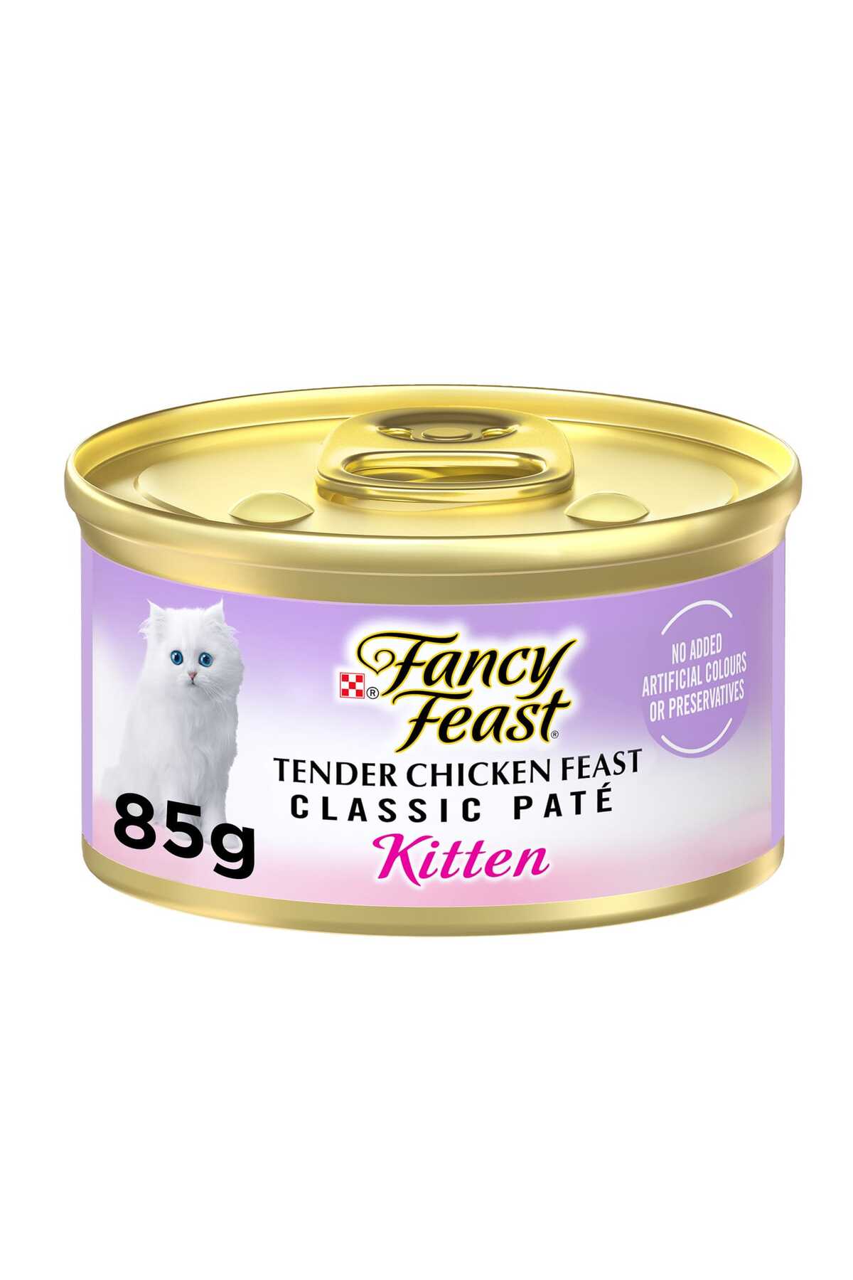 Purina Fancy Feast Classic Pate Tender Chicken Feast For Kitten High ...