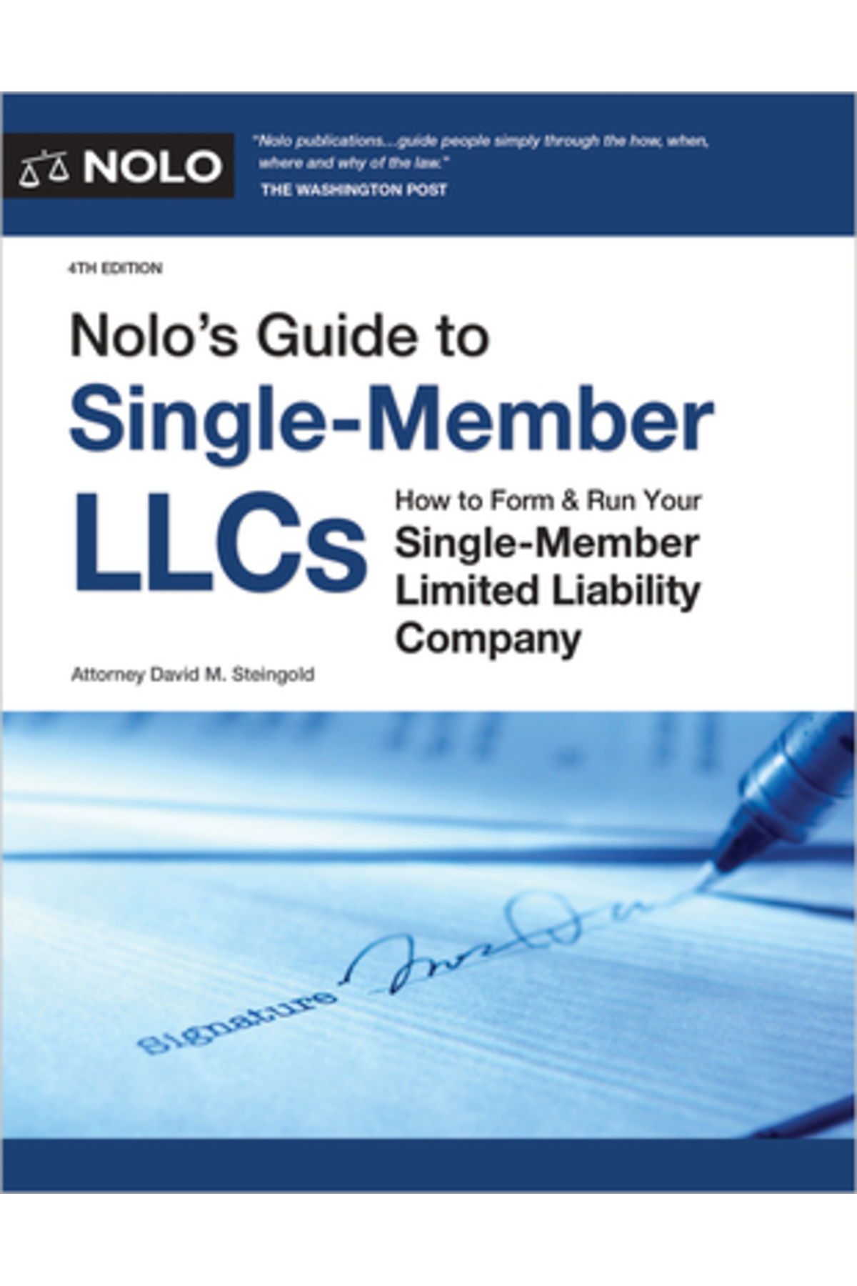 Nolo Pr Nolo's Guide to Single-Member Llcs: How to Form & Run Your ...