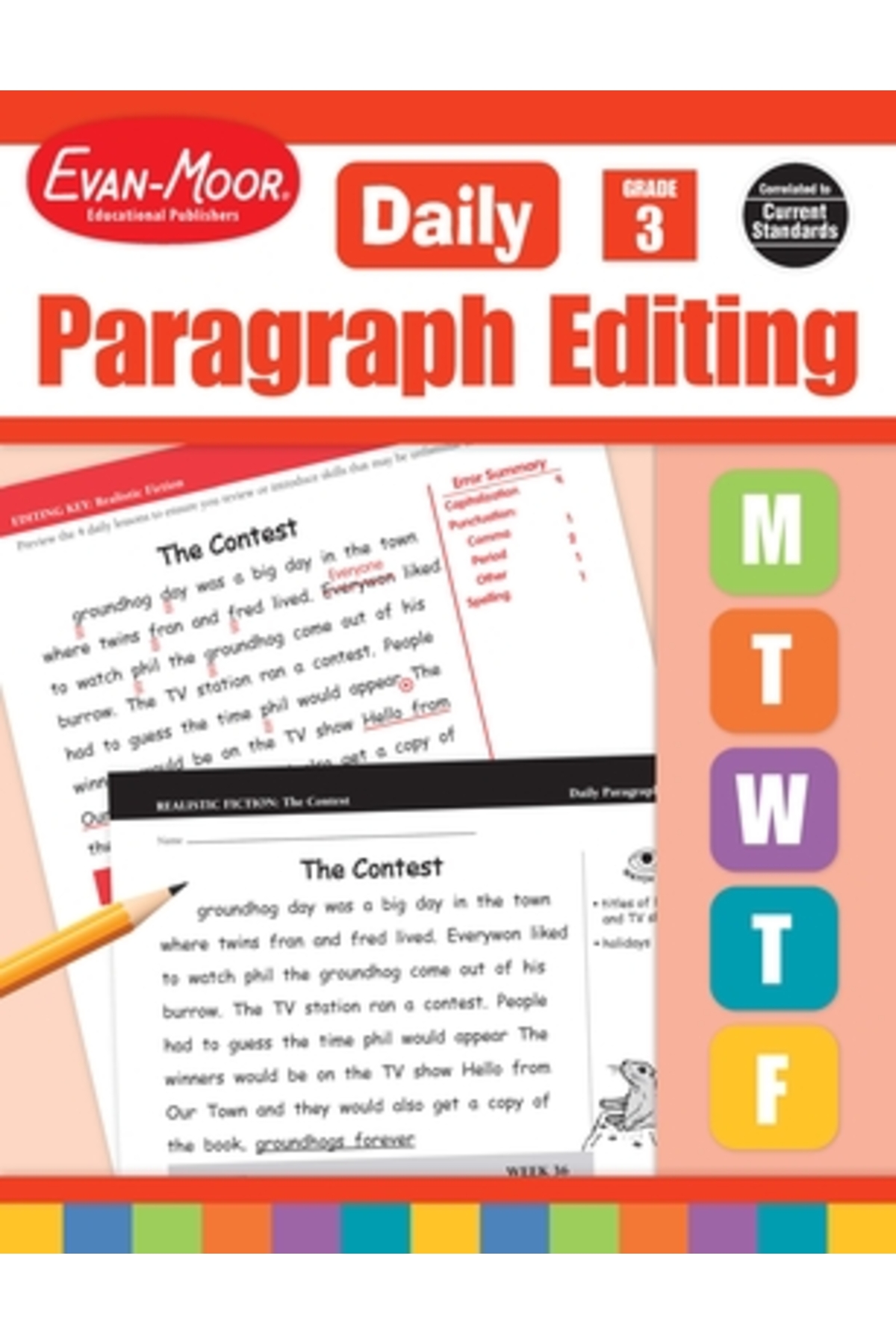 Evan-Moor Educational Publishers Editare zilnică de paragrafe, clasa a ...