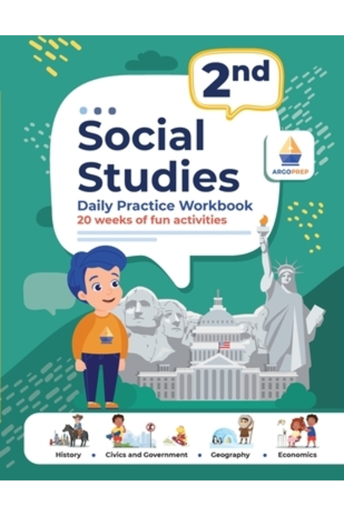 INDEPENDENT CAT 2nd Grade Social Studies: Daily Practice Workbook 20 ...