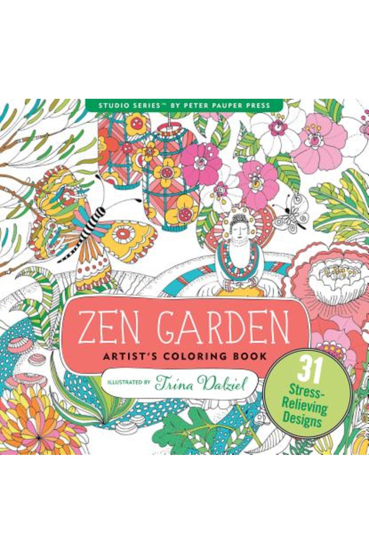Avon Books Carte de colorat pentru adulți - Grădină Zen (31 de modele ...