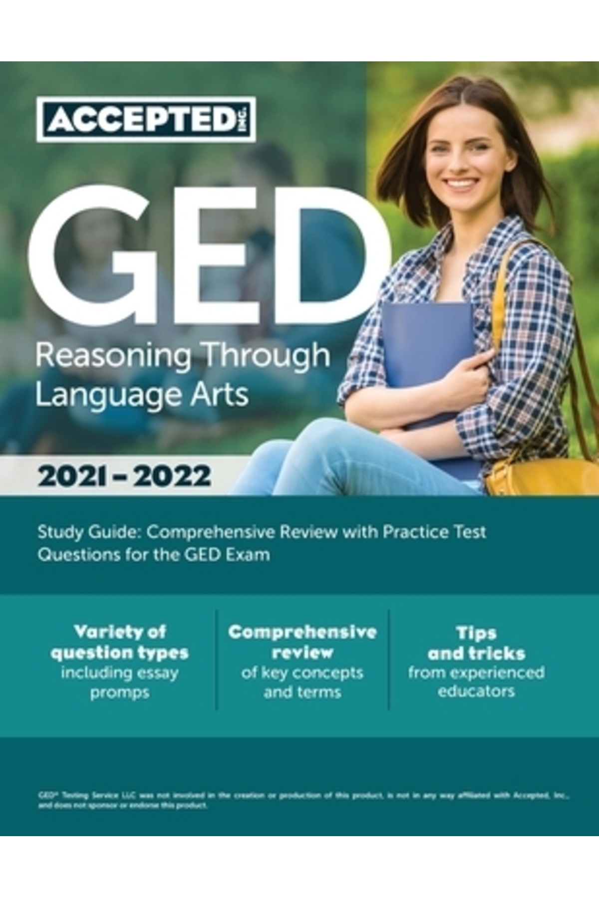 Accepted Inc GED Reasoning Through Language Arts Study Guide ...