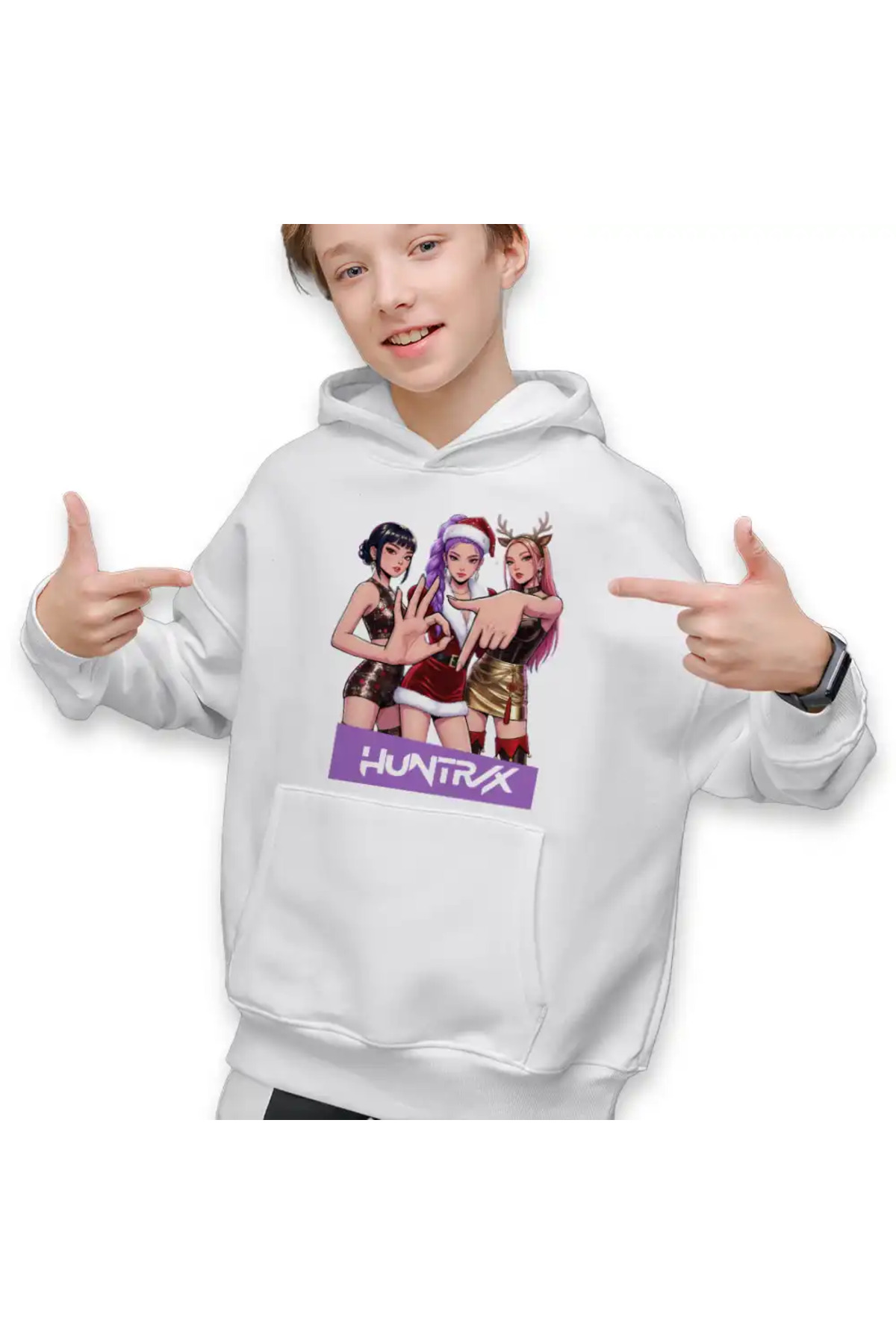 OEM Hanorac Copii Baieti Six Seven Huntrix 67 Demon Hunters Kpop- Trendyol