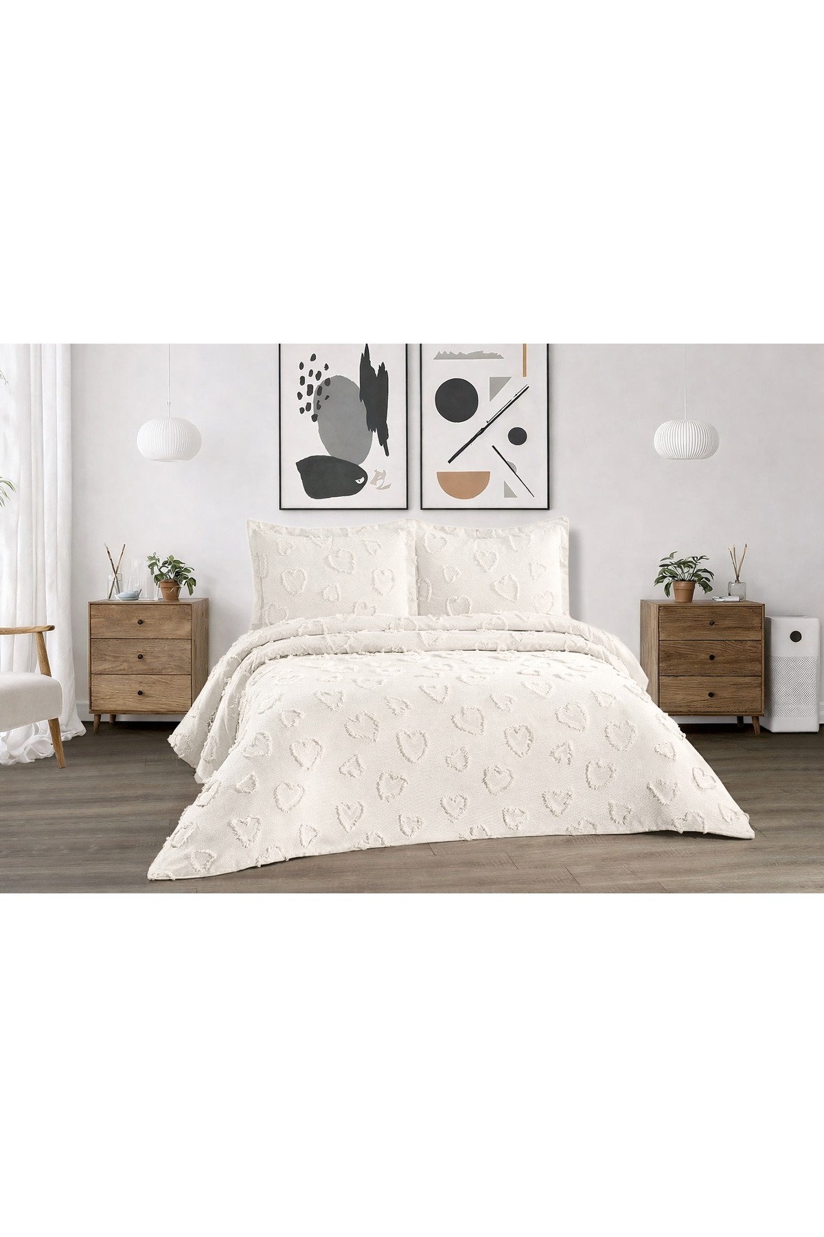 d'niss home touch of nature in your home Κάλυμμα διπλού κρεβατιού 3 ...