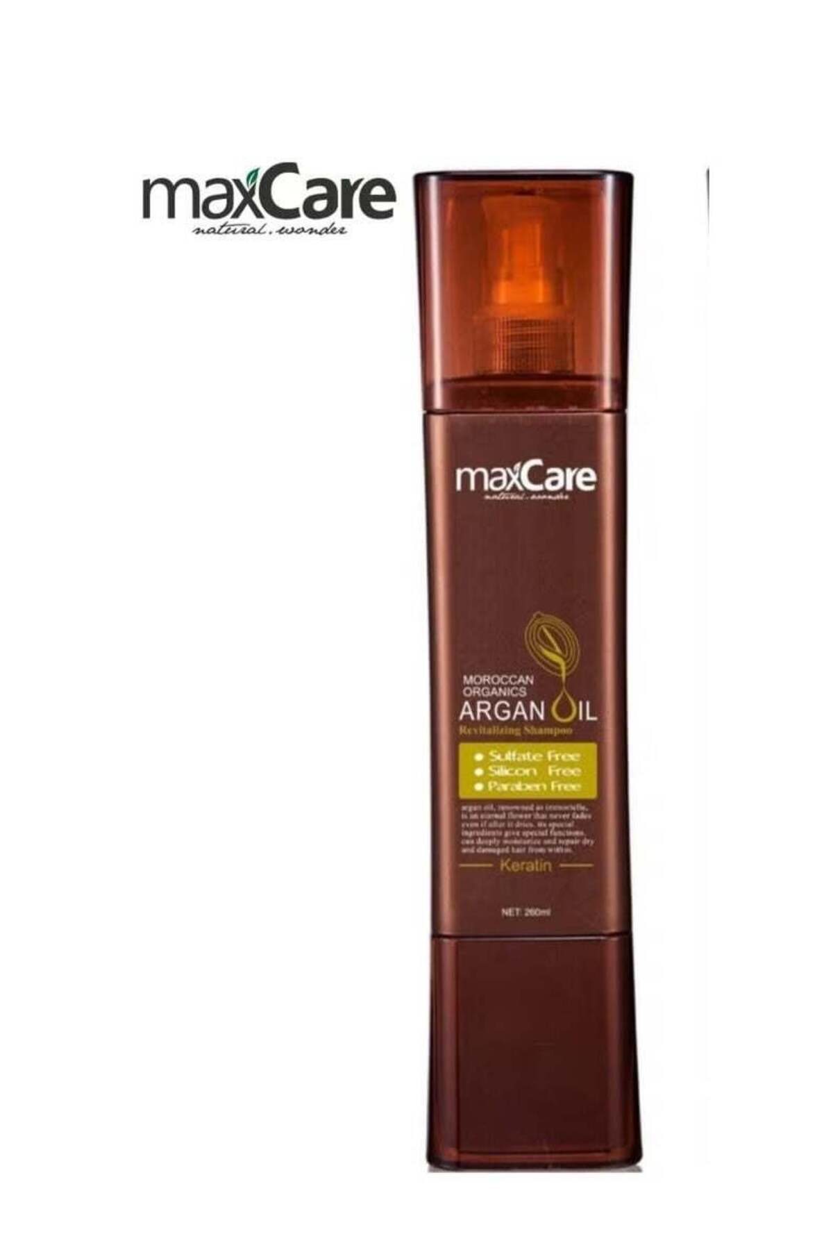 Maxcare Max Care Protein Shampoo with Argan Oil and Keratin for Treated ...