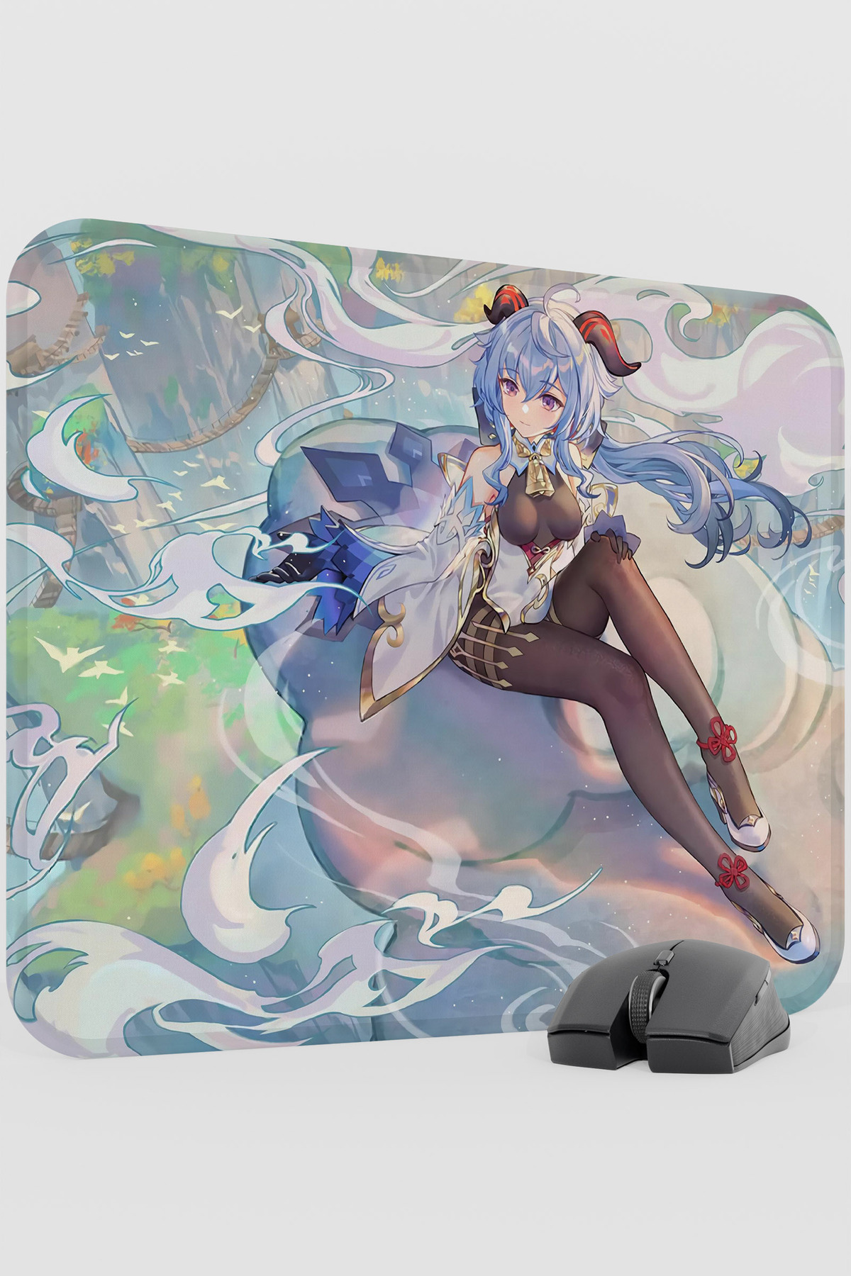 mousepad bastir لوحة ماوس ألعاب Ganyu Genshin Impact Anime Gacha V5 ...
