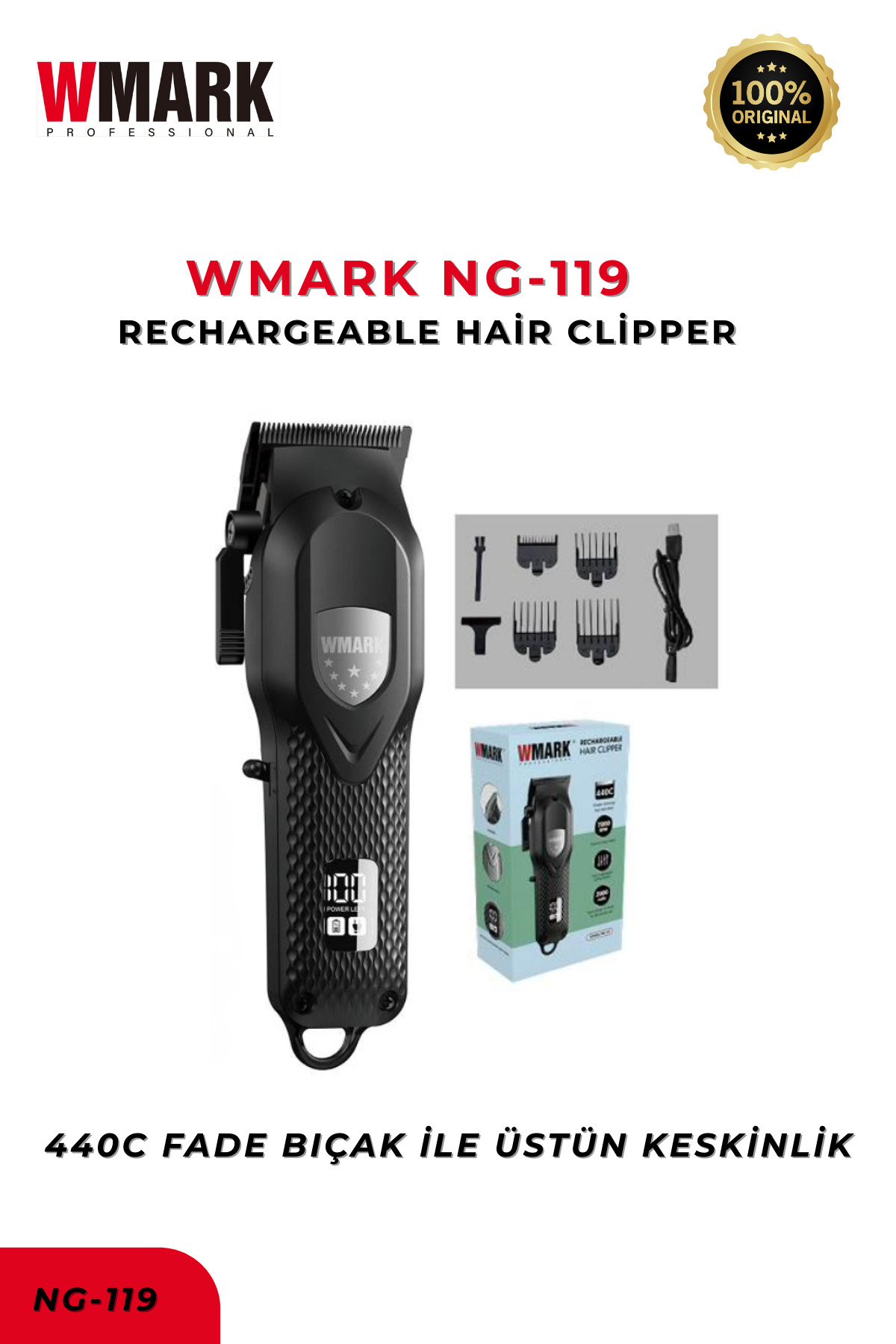 Wmark NG- 119 Tıraş Makinesi - Fiyatı, Yorumları