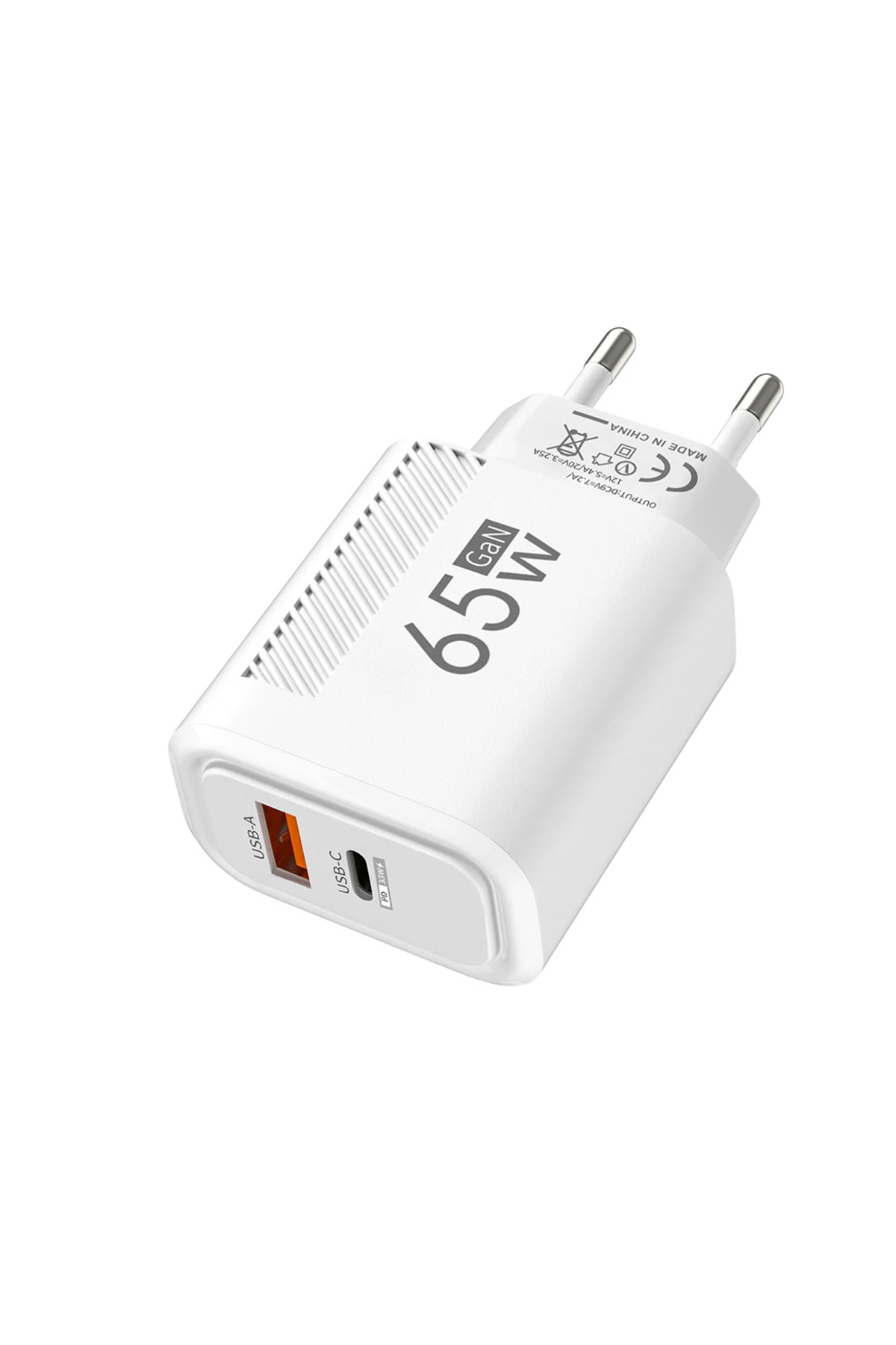 Choice White EU Total 65W Fast Charge USB Type C Chagrer QC3.0 Mobile ...