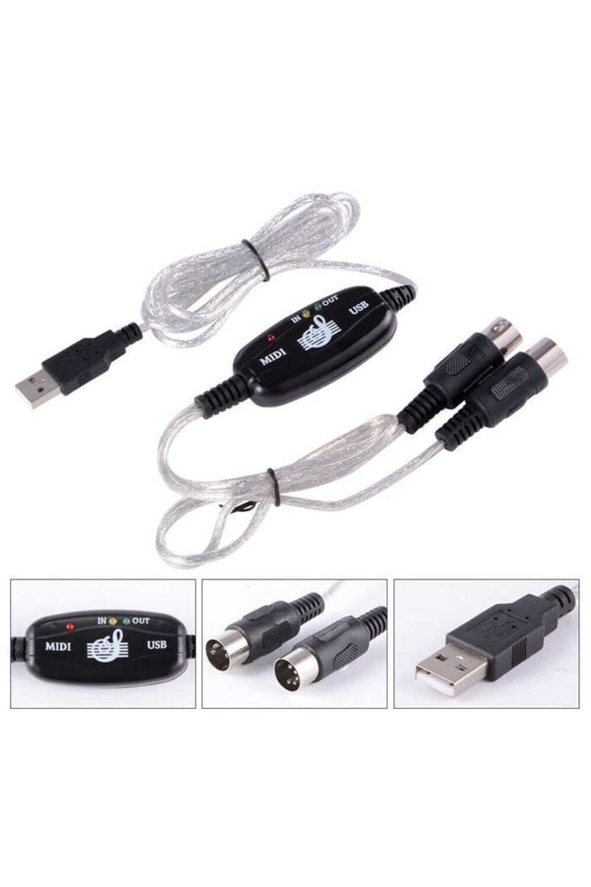 Vigor Usb Midi Kablo Org Adaptör Keyboard Adapter Piyano - 2 Metre ...
