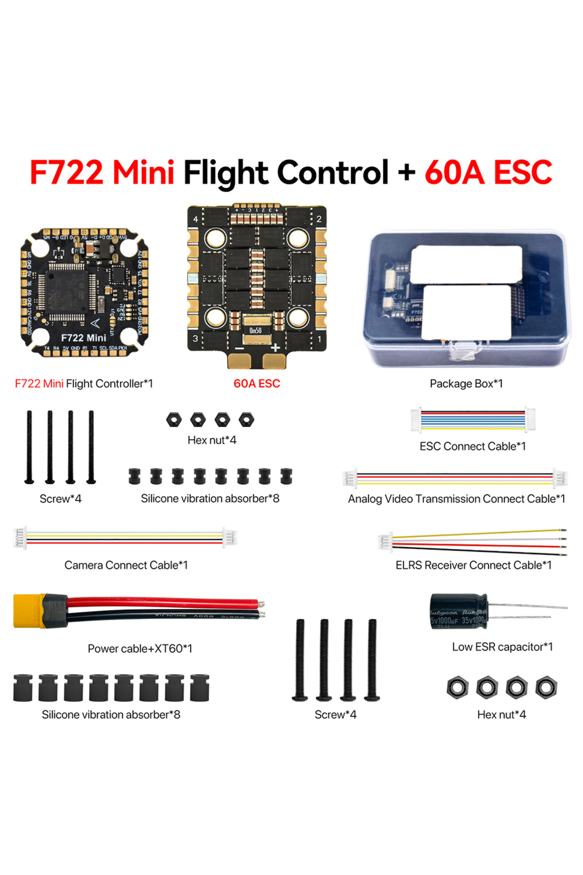 Choice f722 60a stack F722 mini Flight Stack F722 Mini Flight Control ...