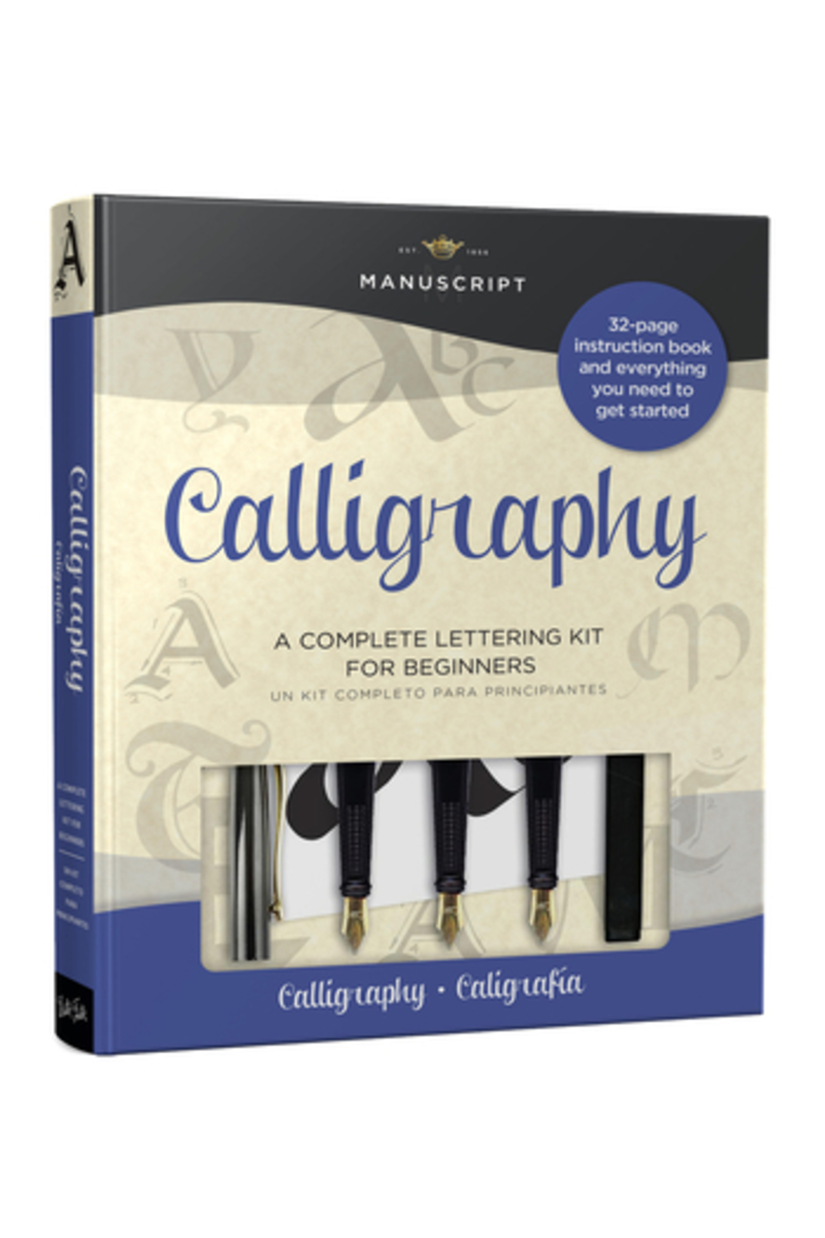 DRAGONFLY BOOKS Calligraphy Kit: A Complete Lettering Kit for Beginners ...