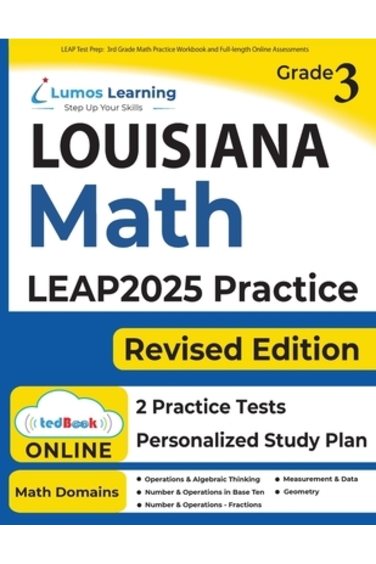 Lumos Learning LEAP Test Prep: 3rd Grade Math Practice Workbook and ...