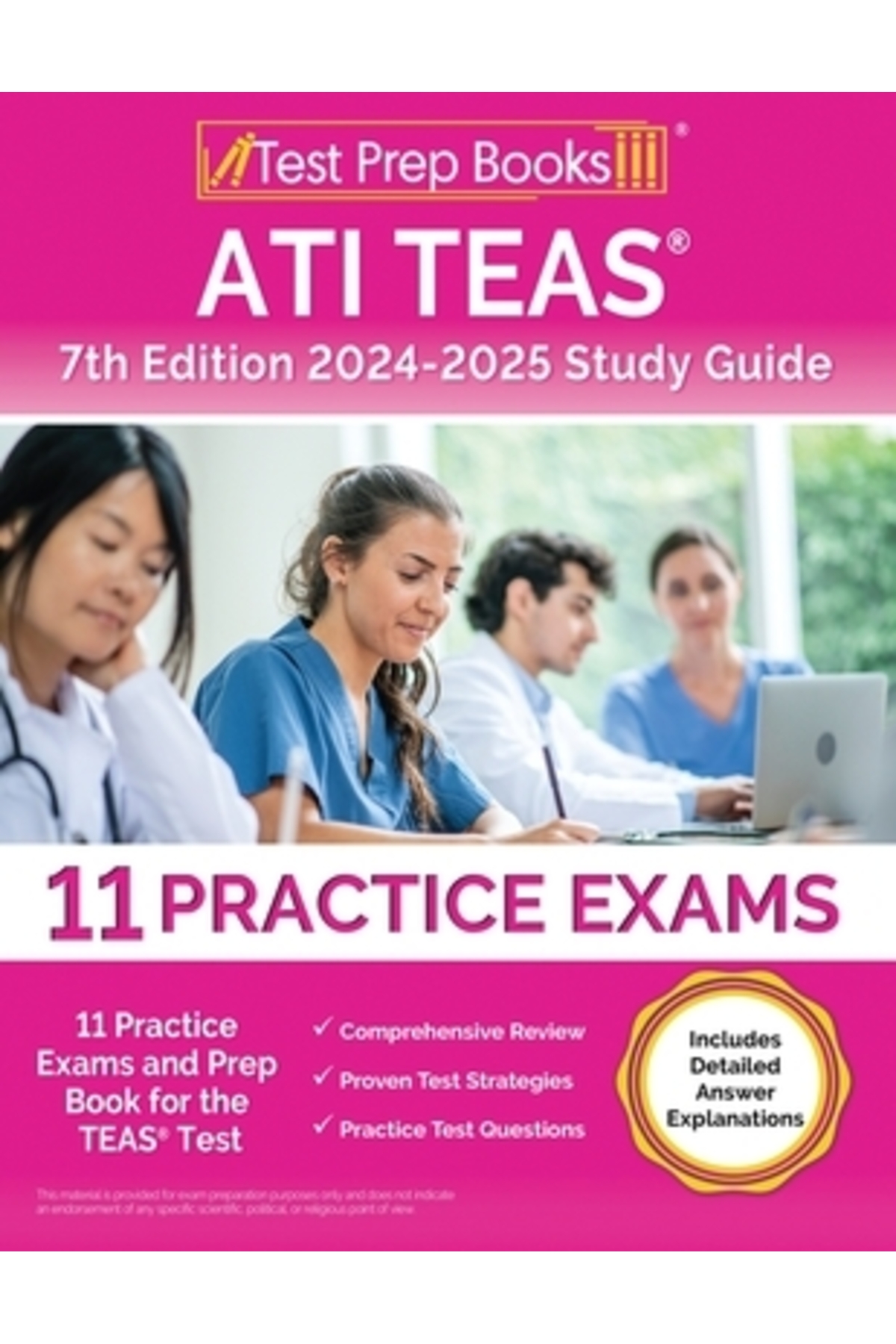 Test Prep Books Ghid de studiu ATI TEAS Ediția a 7-a 2024-2025: 11 ...