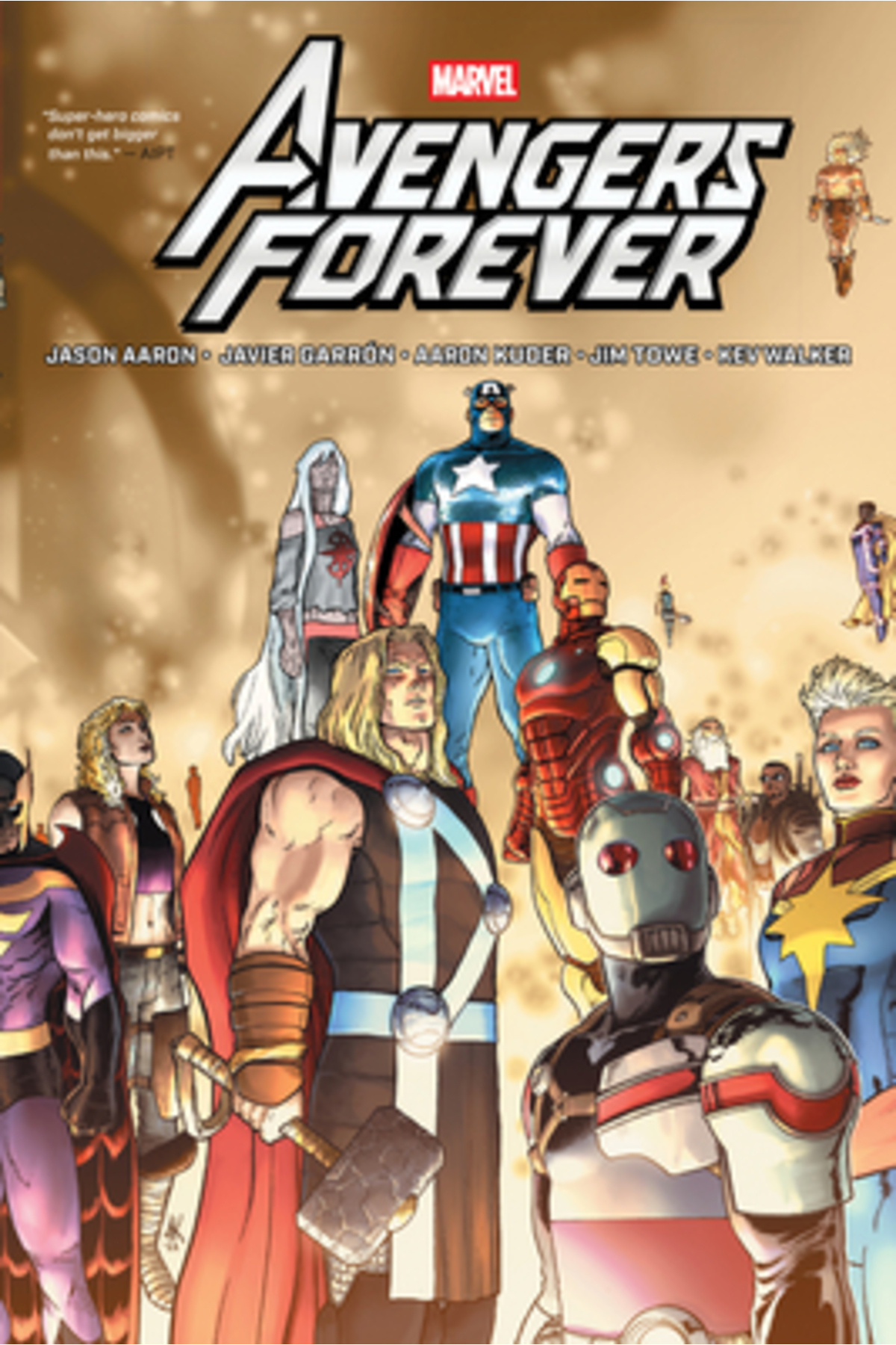Marvel Comics Group Copertă „Răzbunătorii pentru totdeauna” de Jason ...