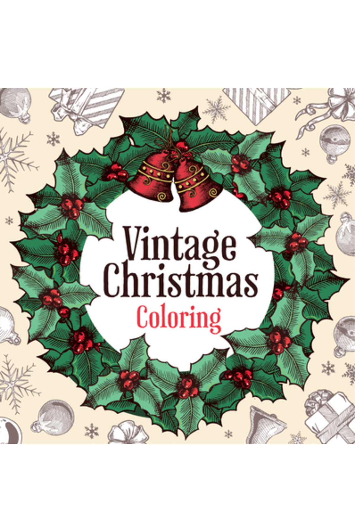 New Seasons Planșe de colorat de Crăciun vintage (Carte de colorat cu ...