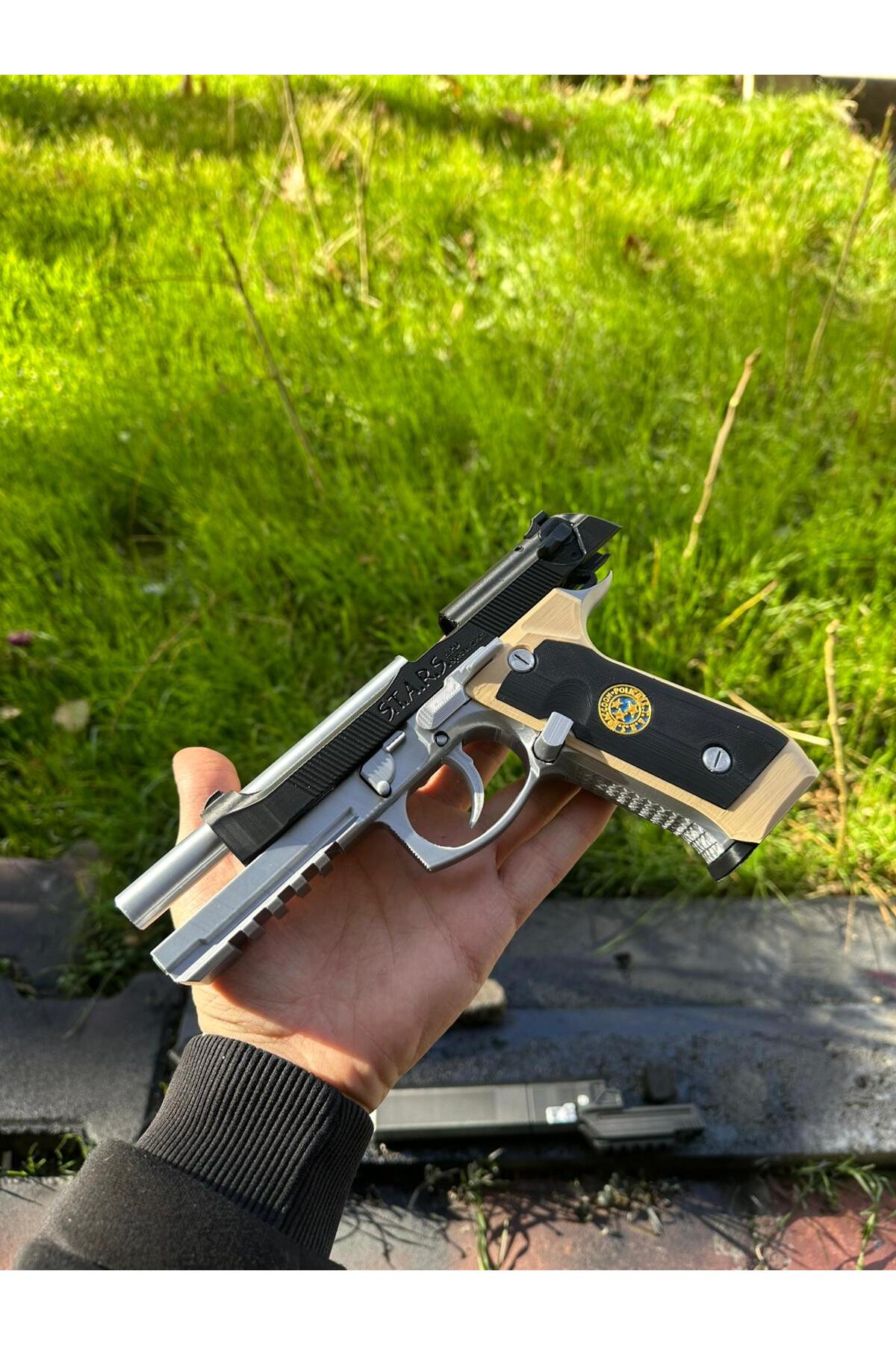 SZD Design Resident Evil Beretta 92F Samurai Edge Maket Silah - Fiyatı ...