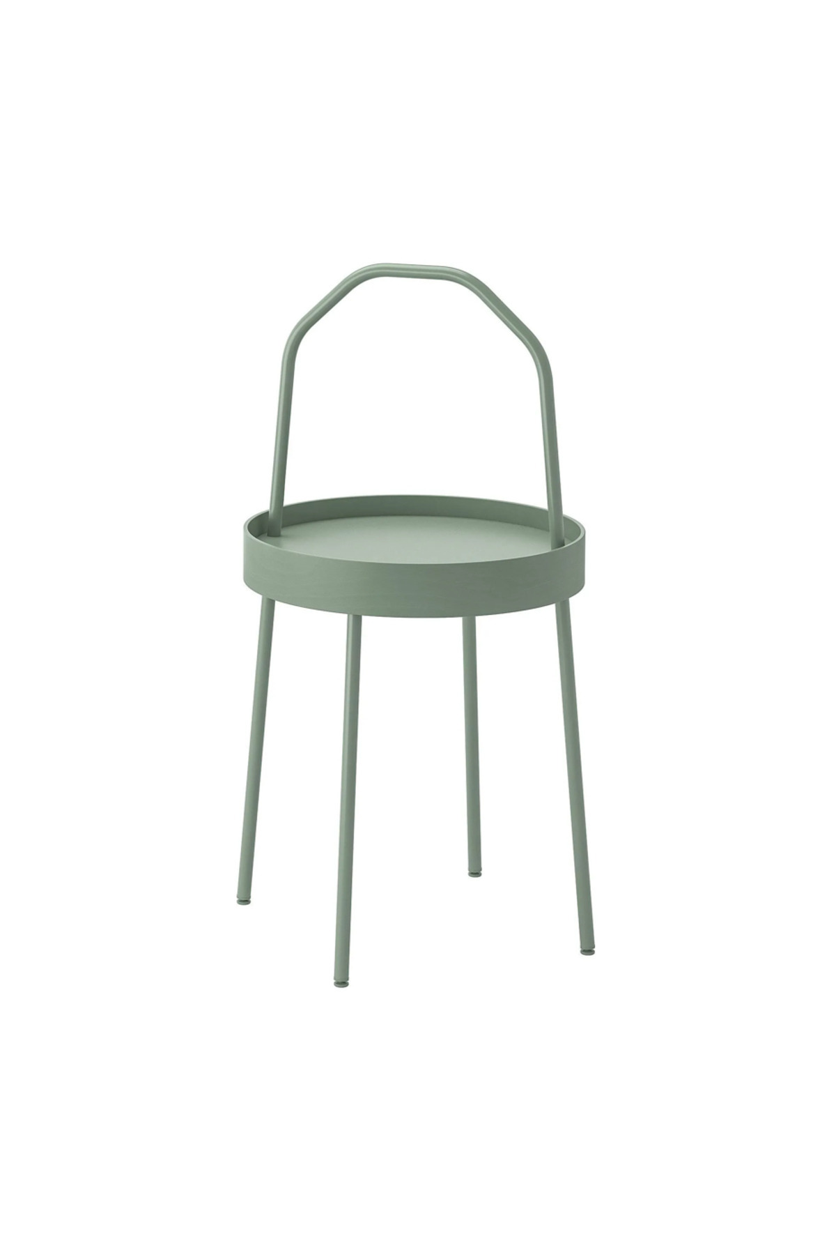 IKEA BURVIK yan sehpa, açık gri-yeşil, 38 cm - Fiyatı, Yorumları