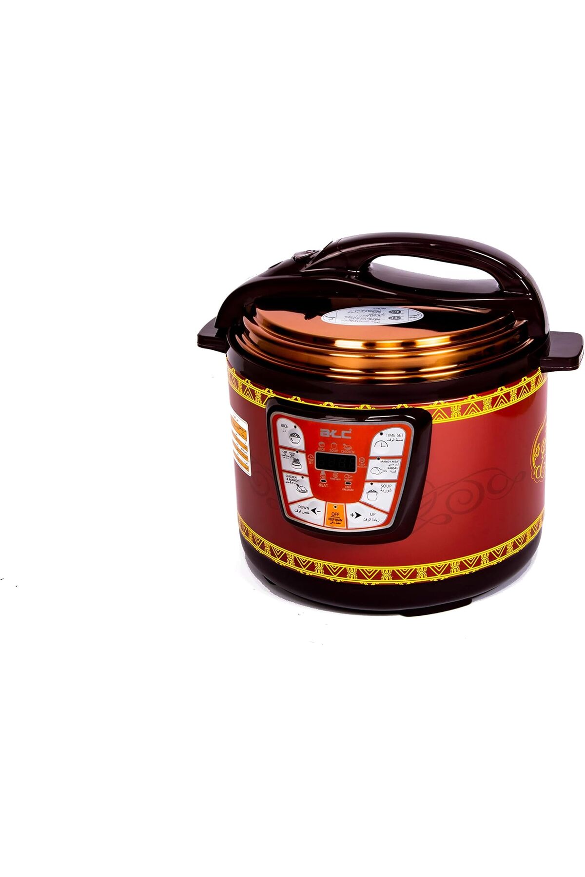 ATC Arabian Electric Pressure Cooker 10L Digital Timer Non-Stick Multi ...