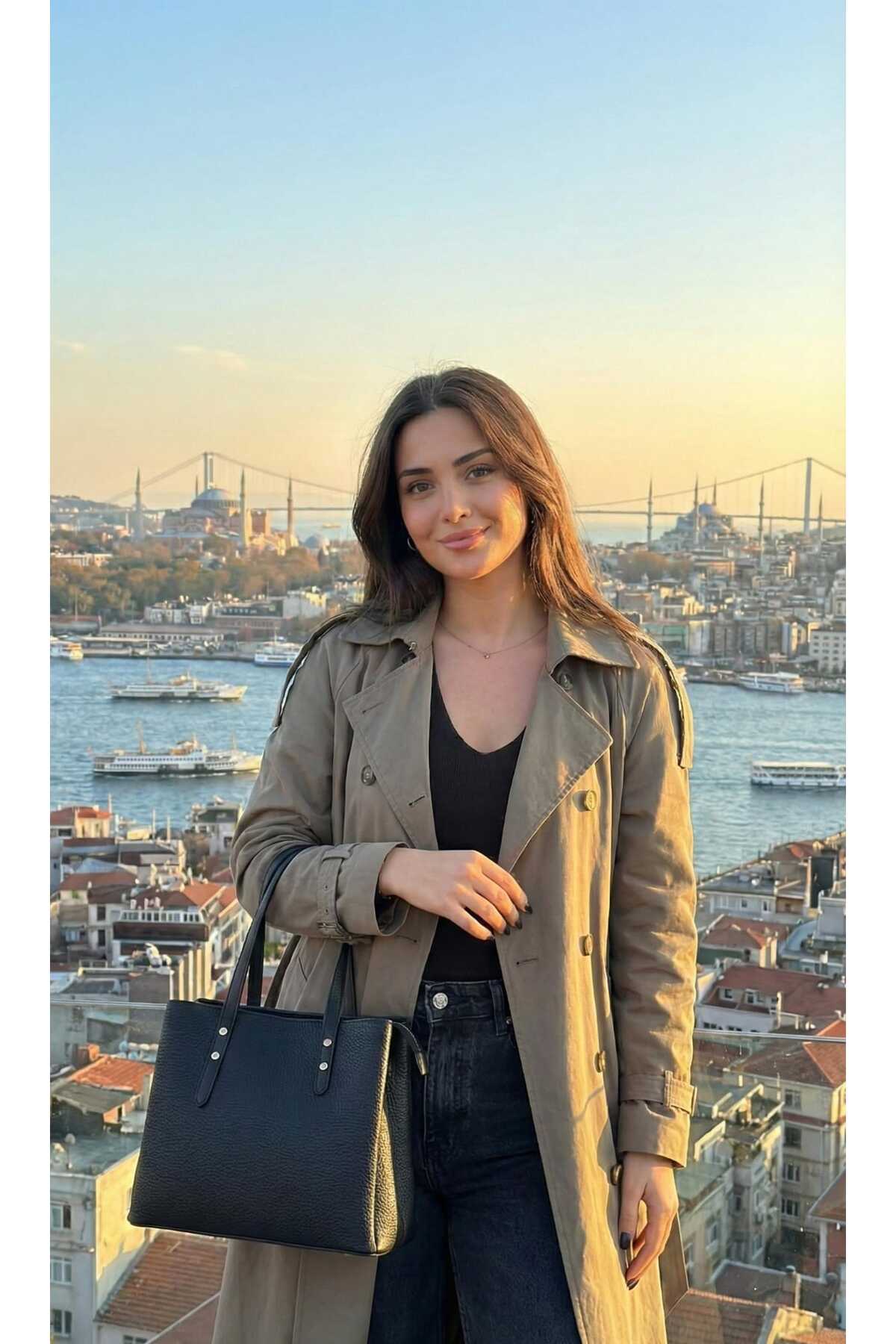 LAGRANZE Mira Kadın Suni Deri Shopper Çanta - Fiyatı, Yorumları